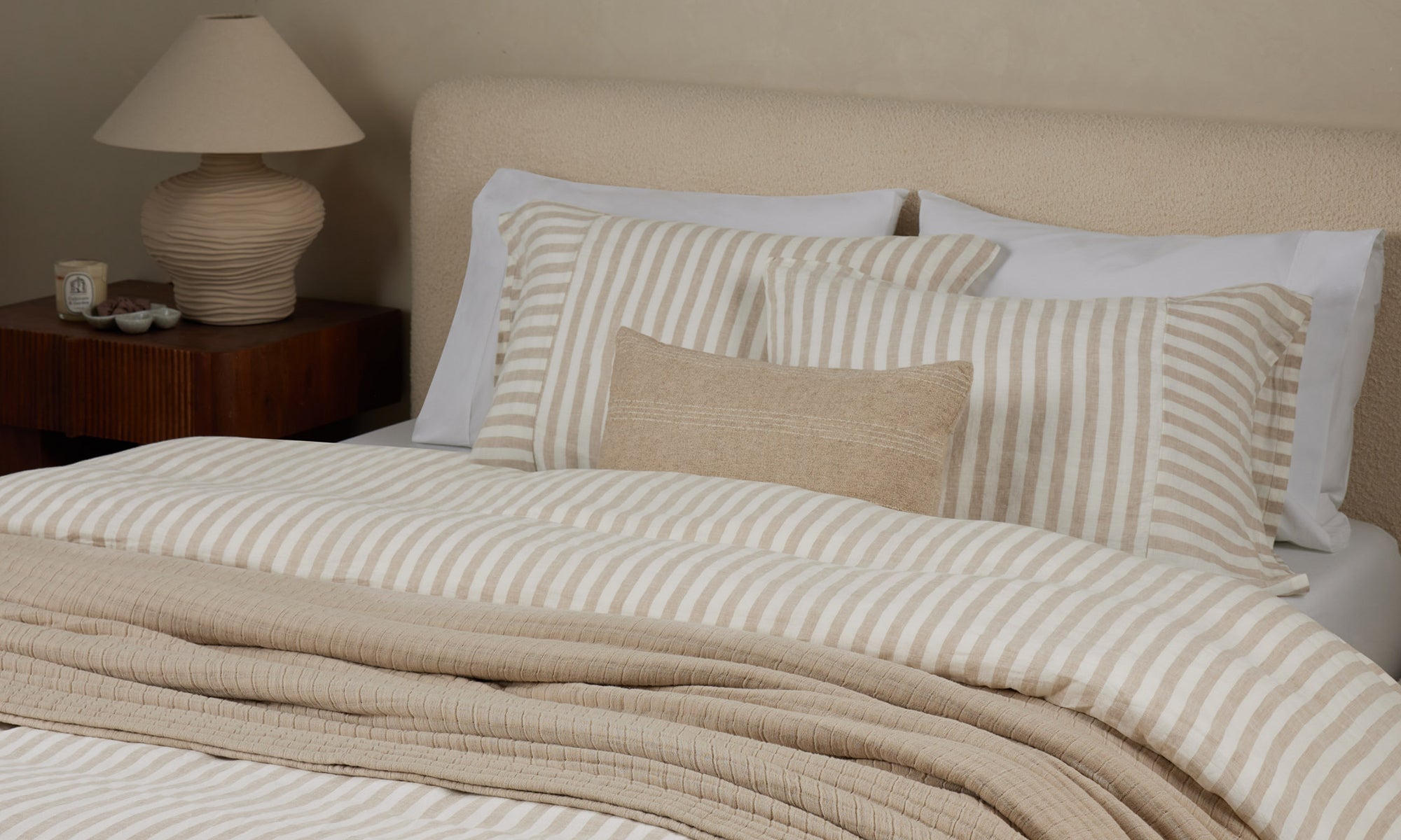 Linen Bedding - Linen Duvets, Sheets + Shams