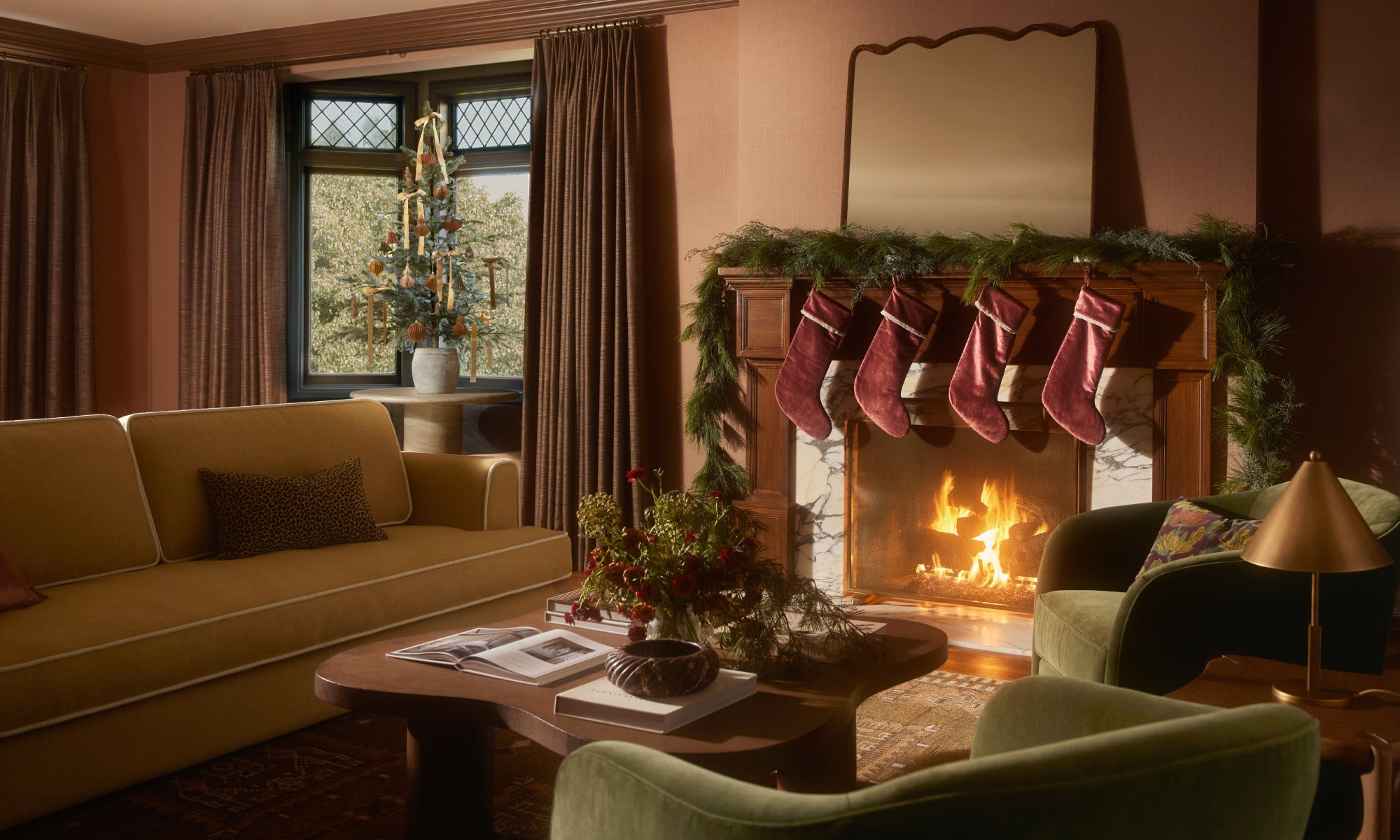 Merry Moody Holiday Living Room Inspiration