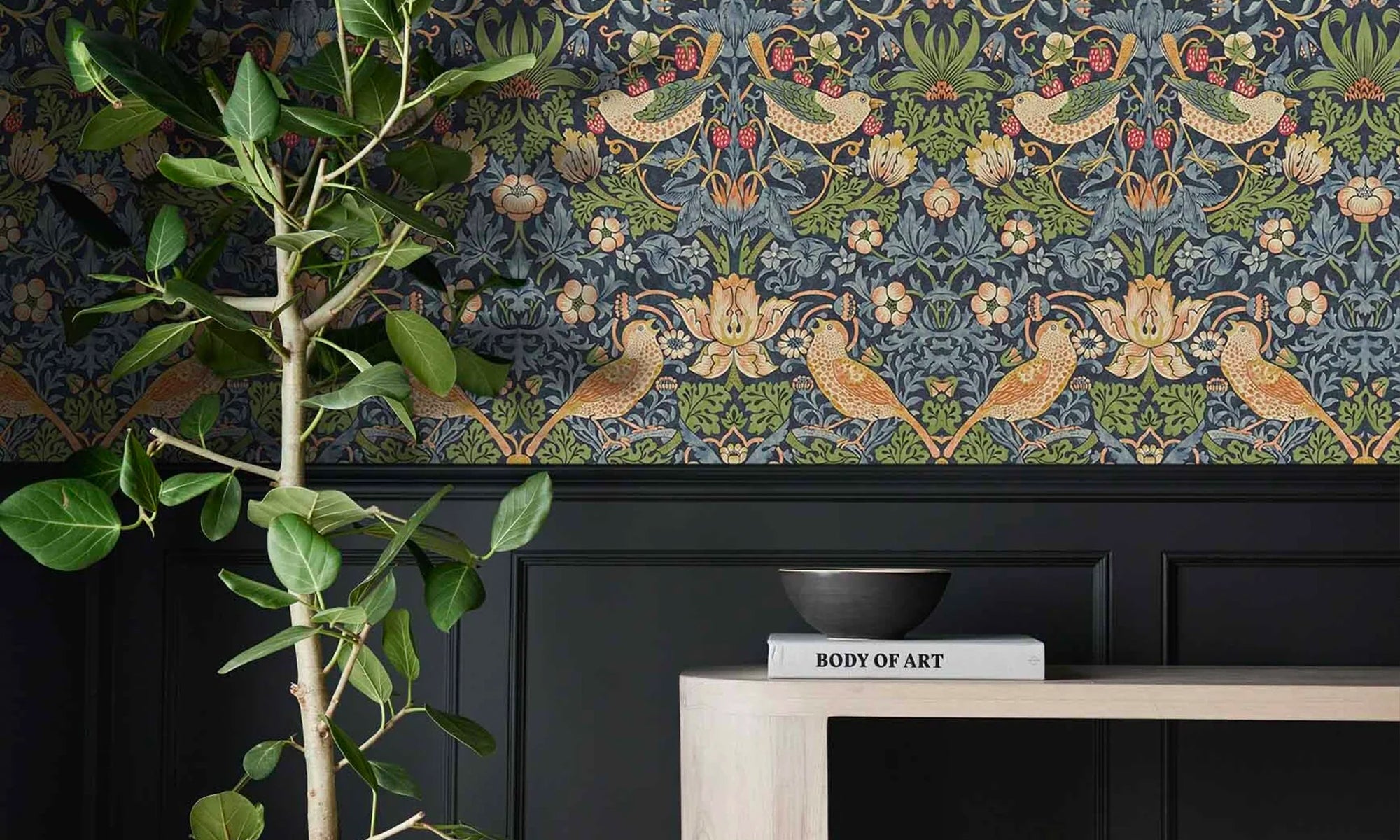 Shop Morris & Co. Floral Wallpaper