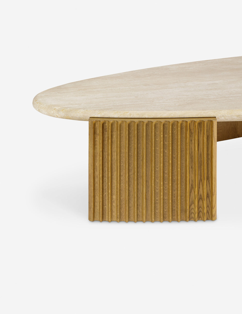 Rayan Travertine Coffee Table