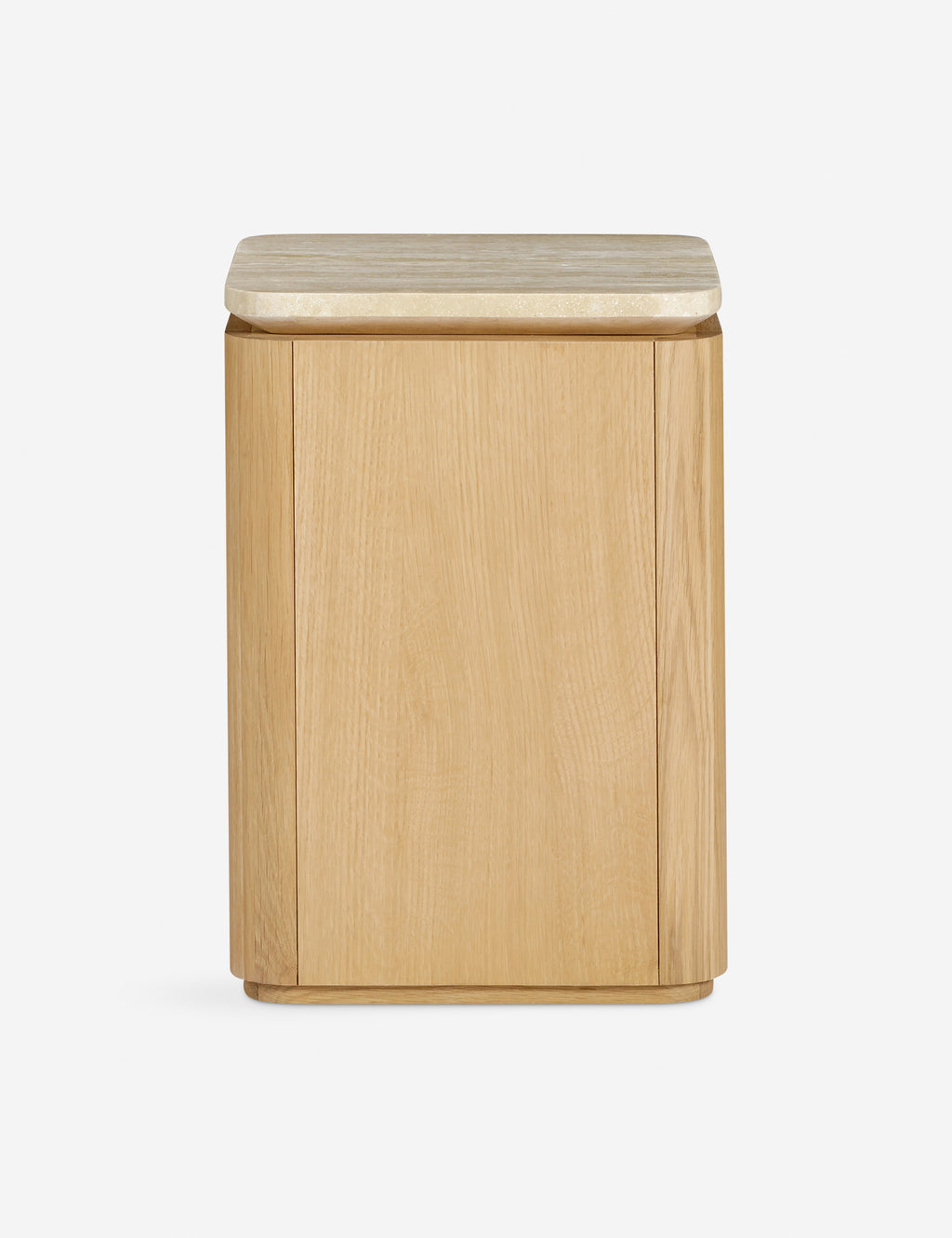 Kari Travertine Side Table