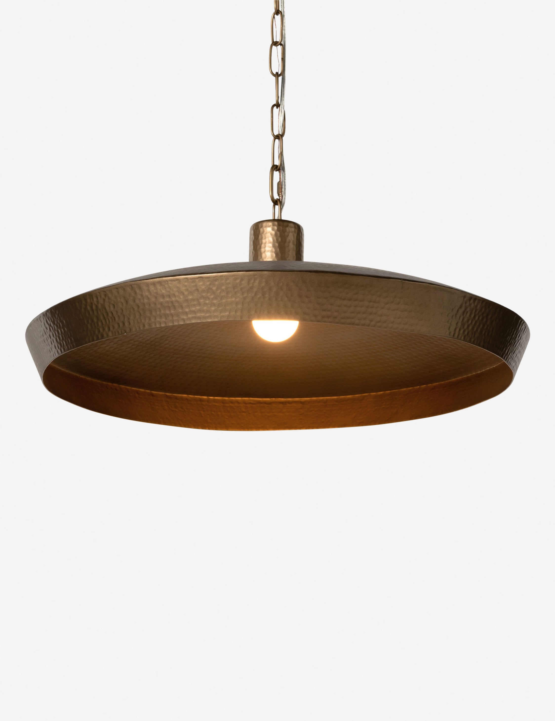 Kamlyn Hammered Metal Pendant Light