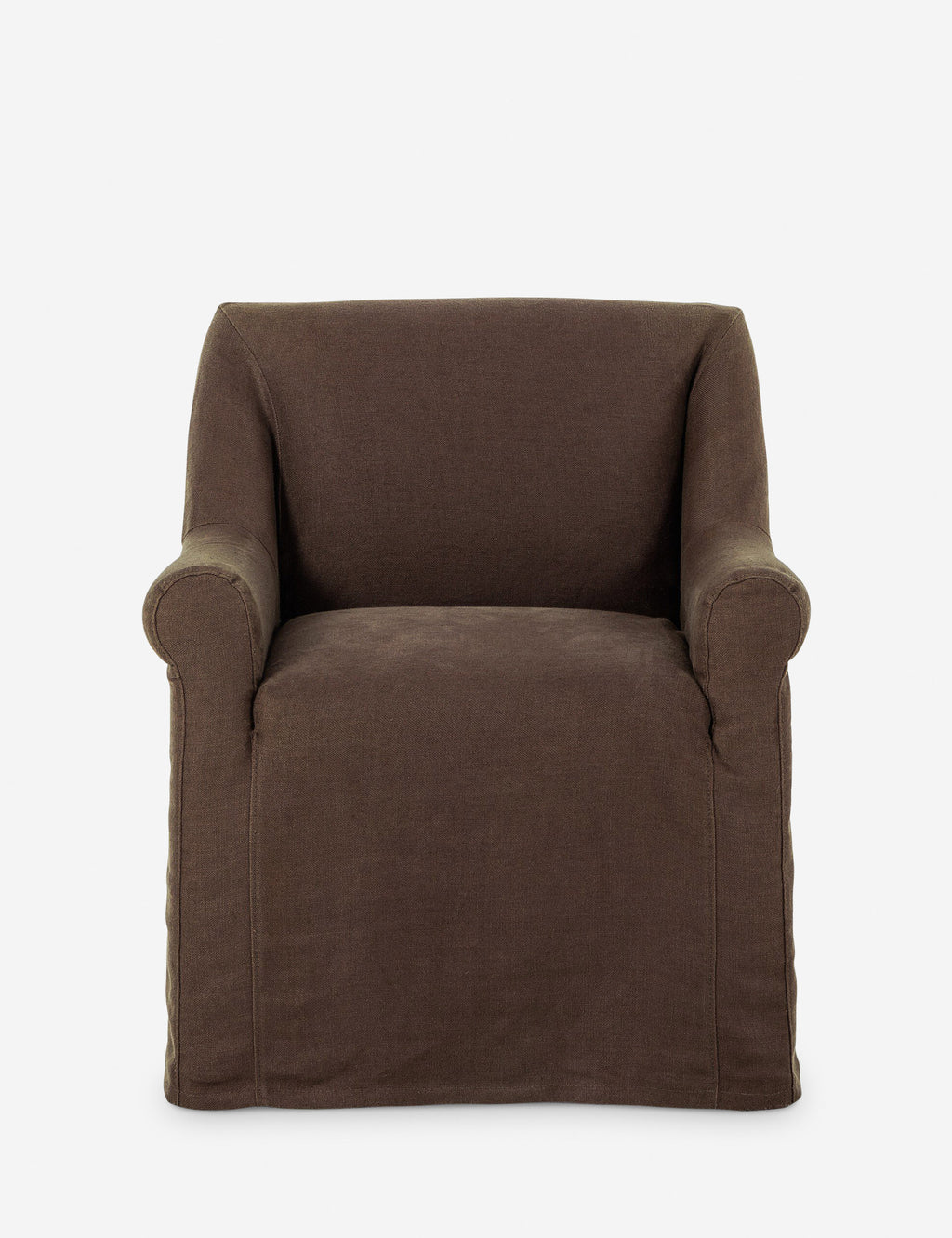 Breton Linen Dining Arm Chair