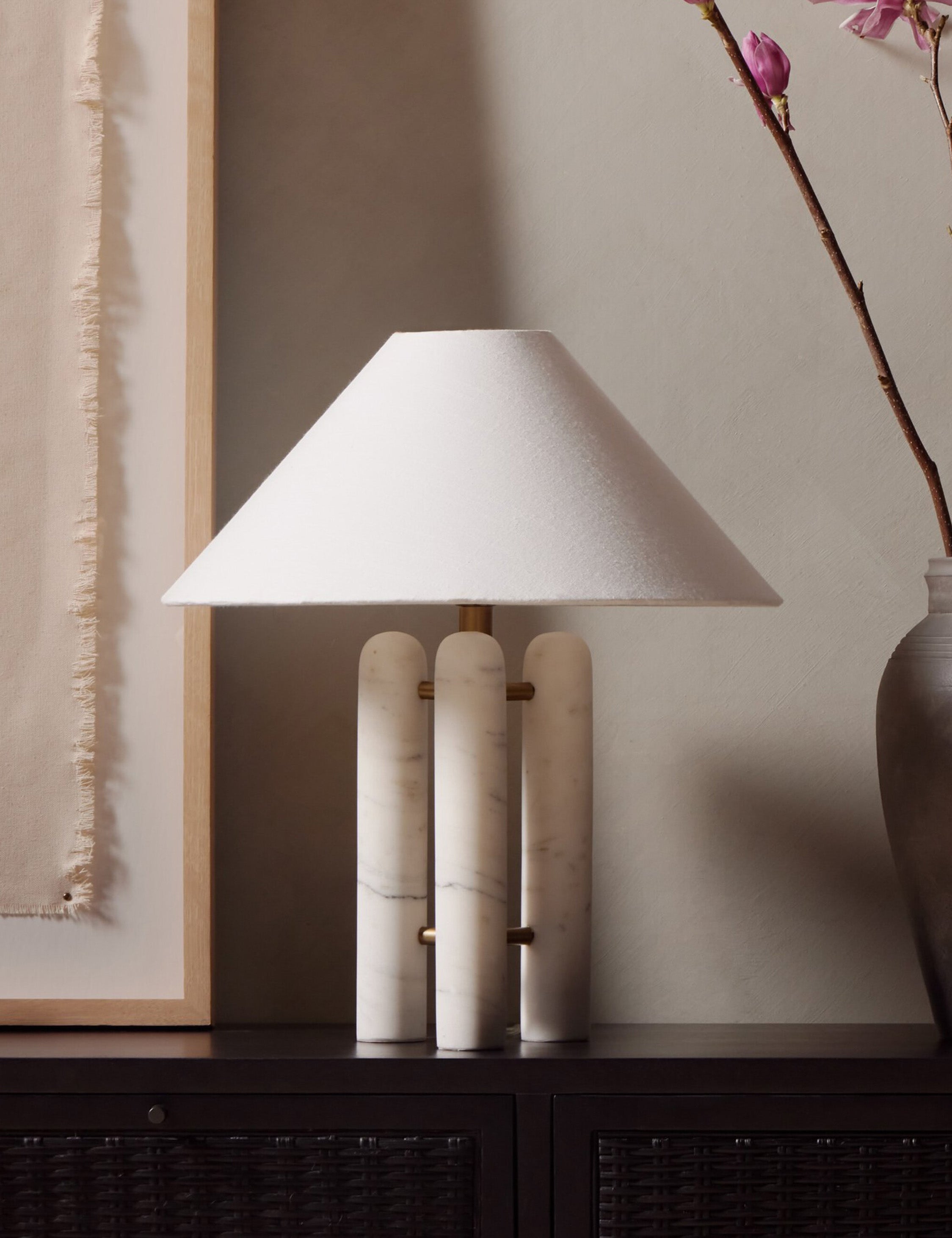 Lloyd Sculptural Marble Table Lamp