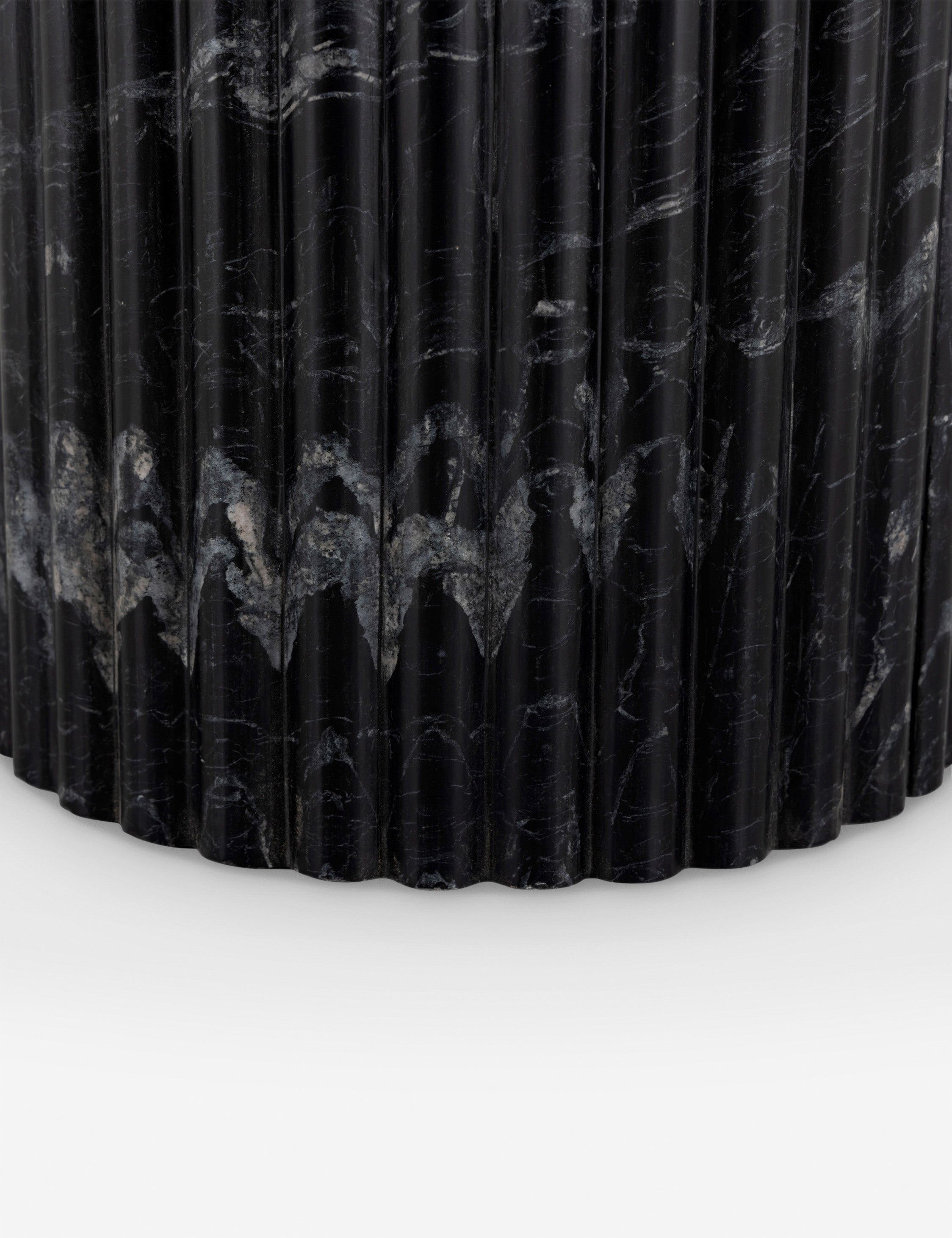 Mercer Round Marble Side Table