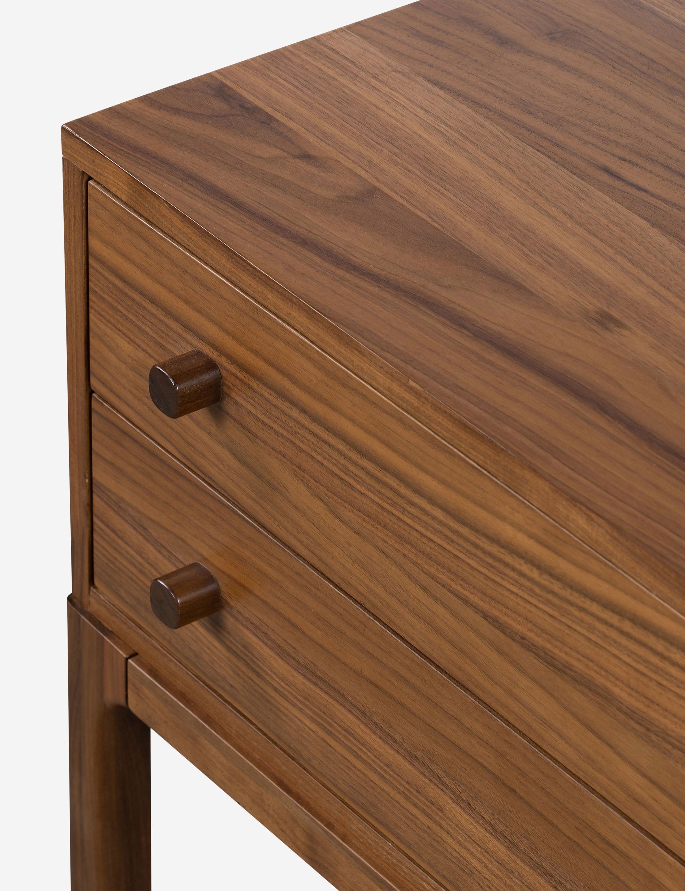 Cameron Wide Walnut Nightstand