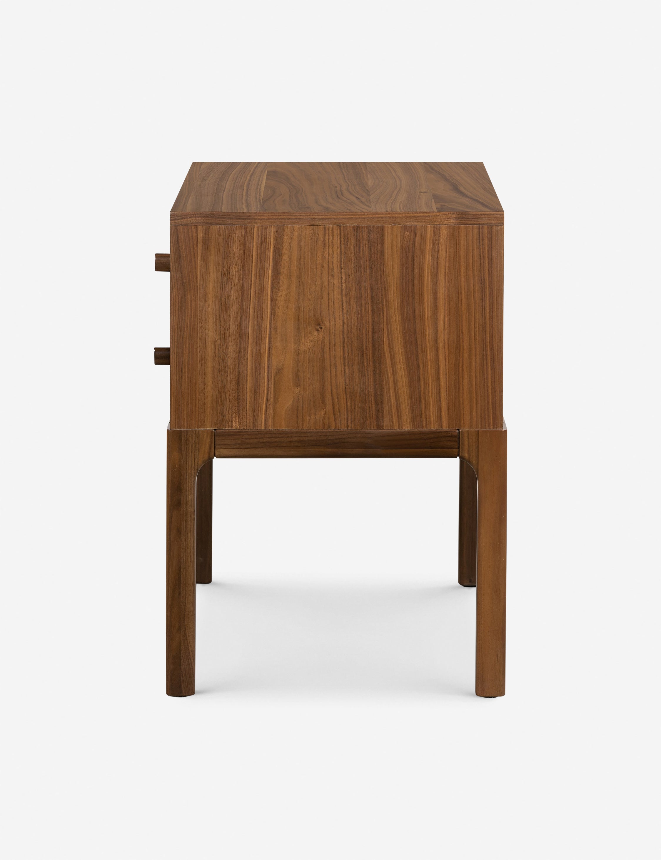 Cameron Wide Walnut Nightstand