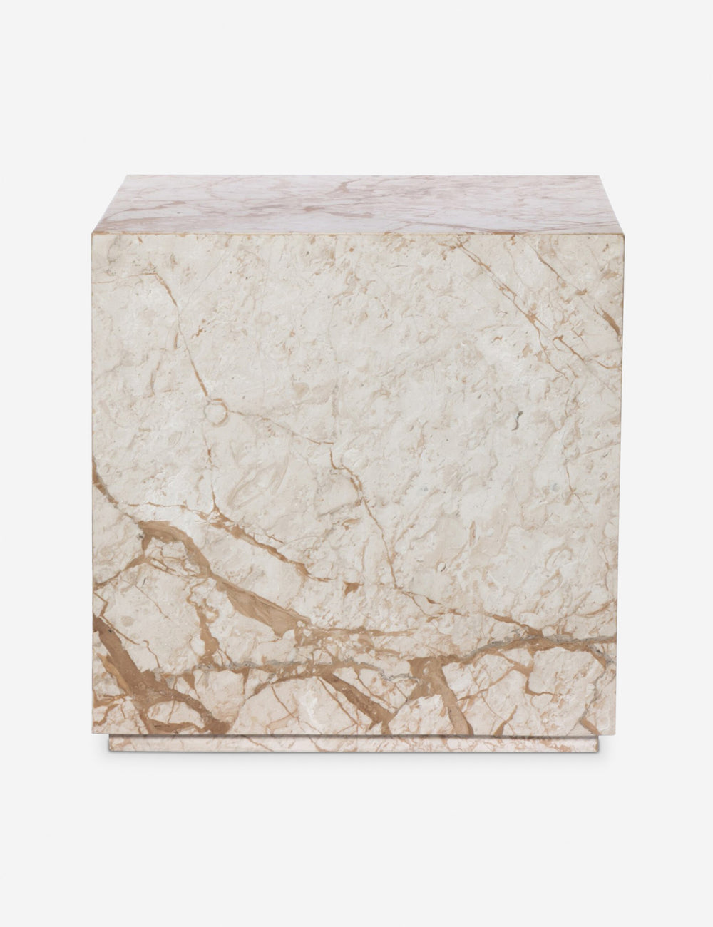 Rosina Marble Cube Side Table
