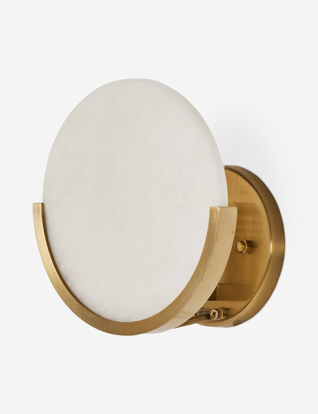 Martell Alabaseter Disc Sconce