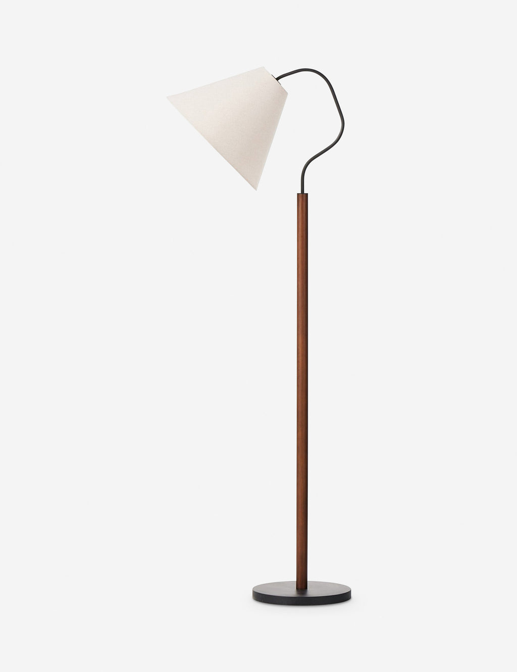 Traynor Modern Wood Floor Lamp