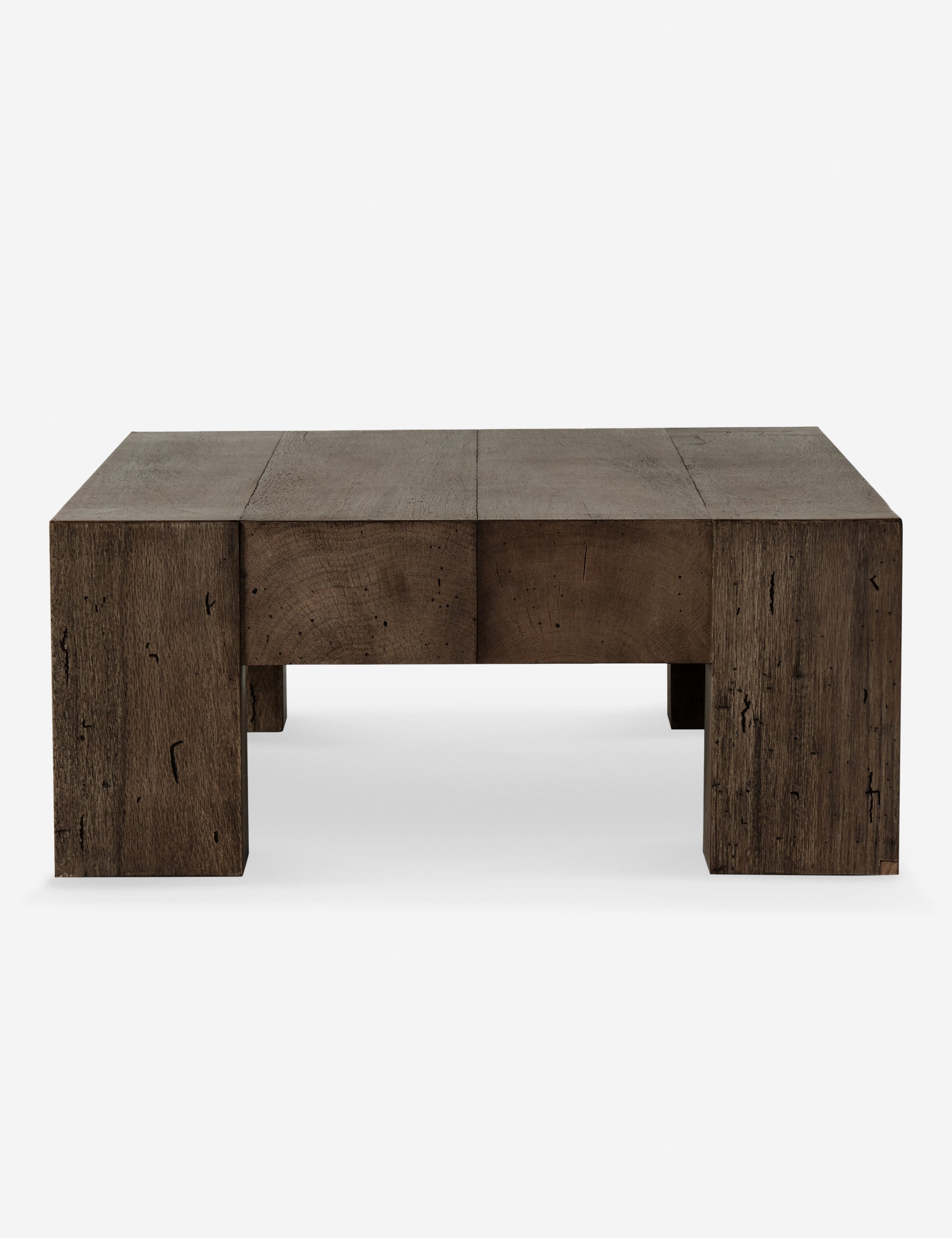 Bevan Distressed Wood Coffee Table