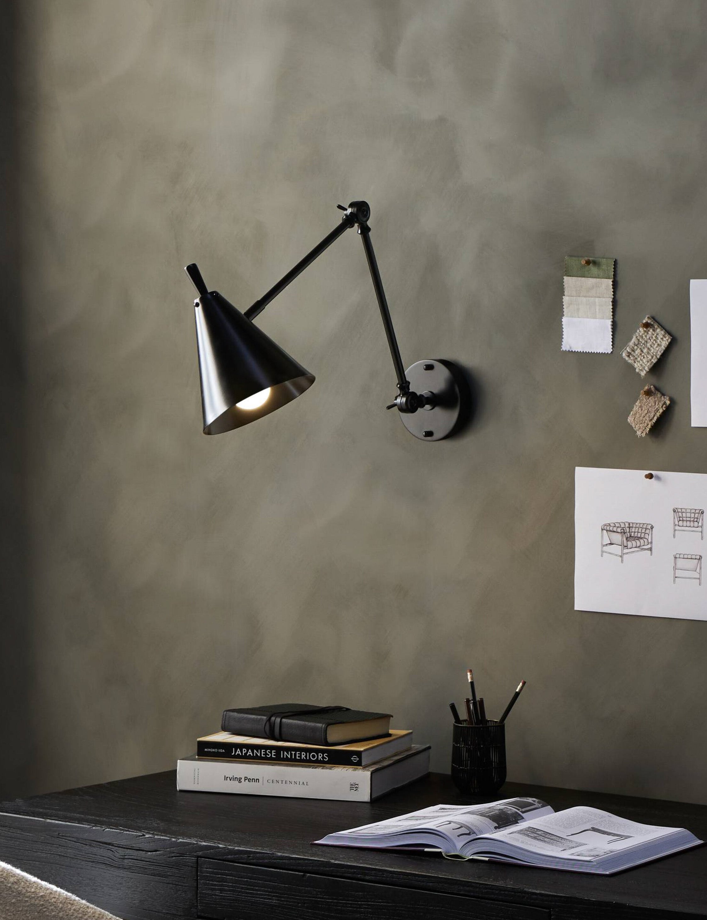 Kepler Adjustable Task Sconce