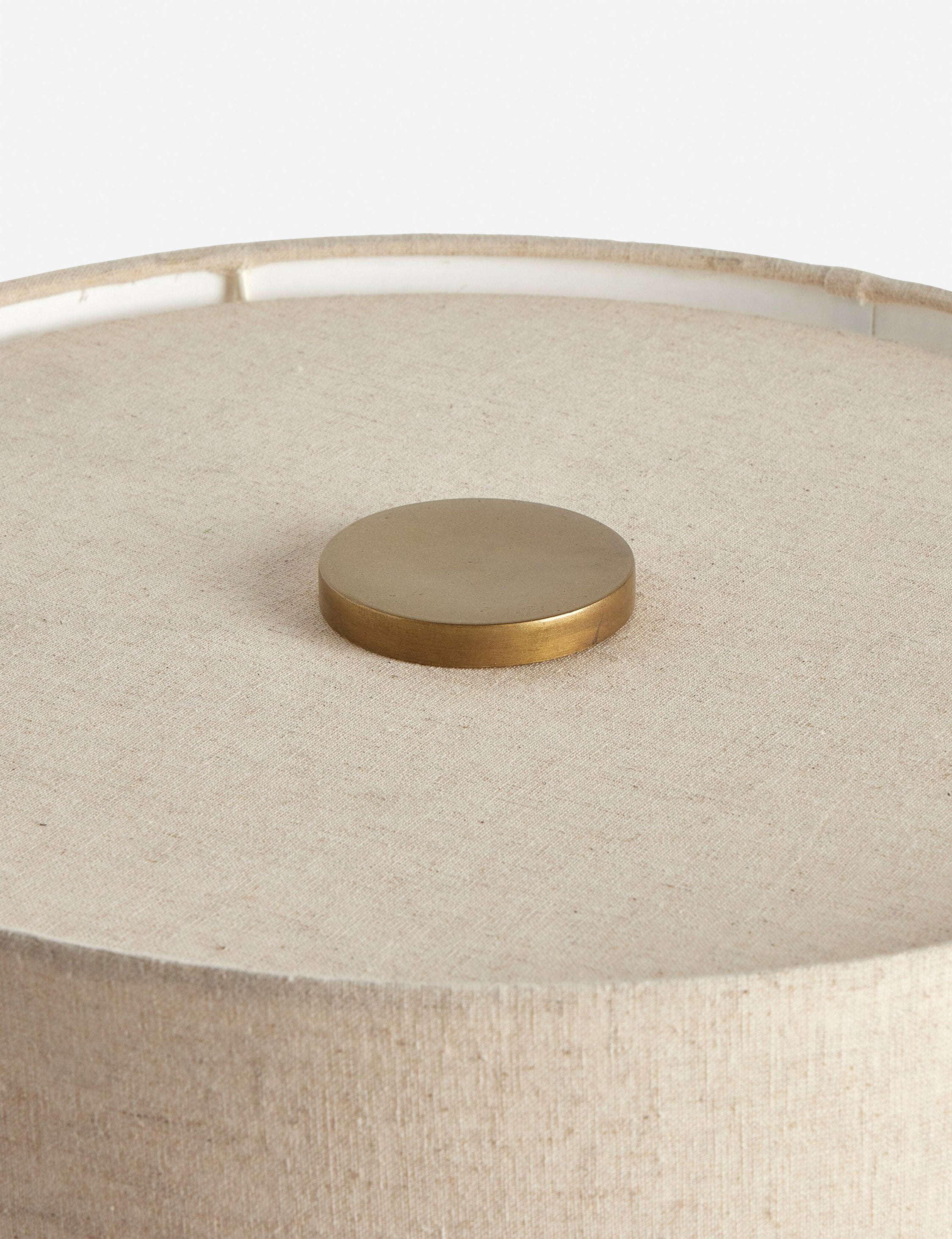 Solstice Linen Table Lamp