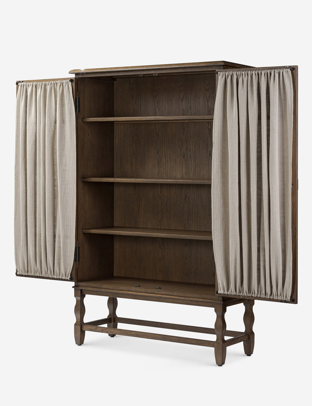 Finley Curio Cabinet by Amber Lewis x Four Hands