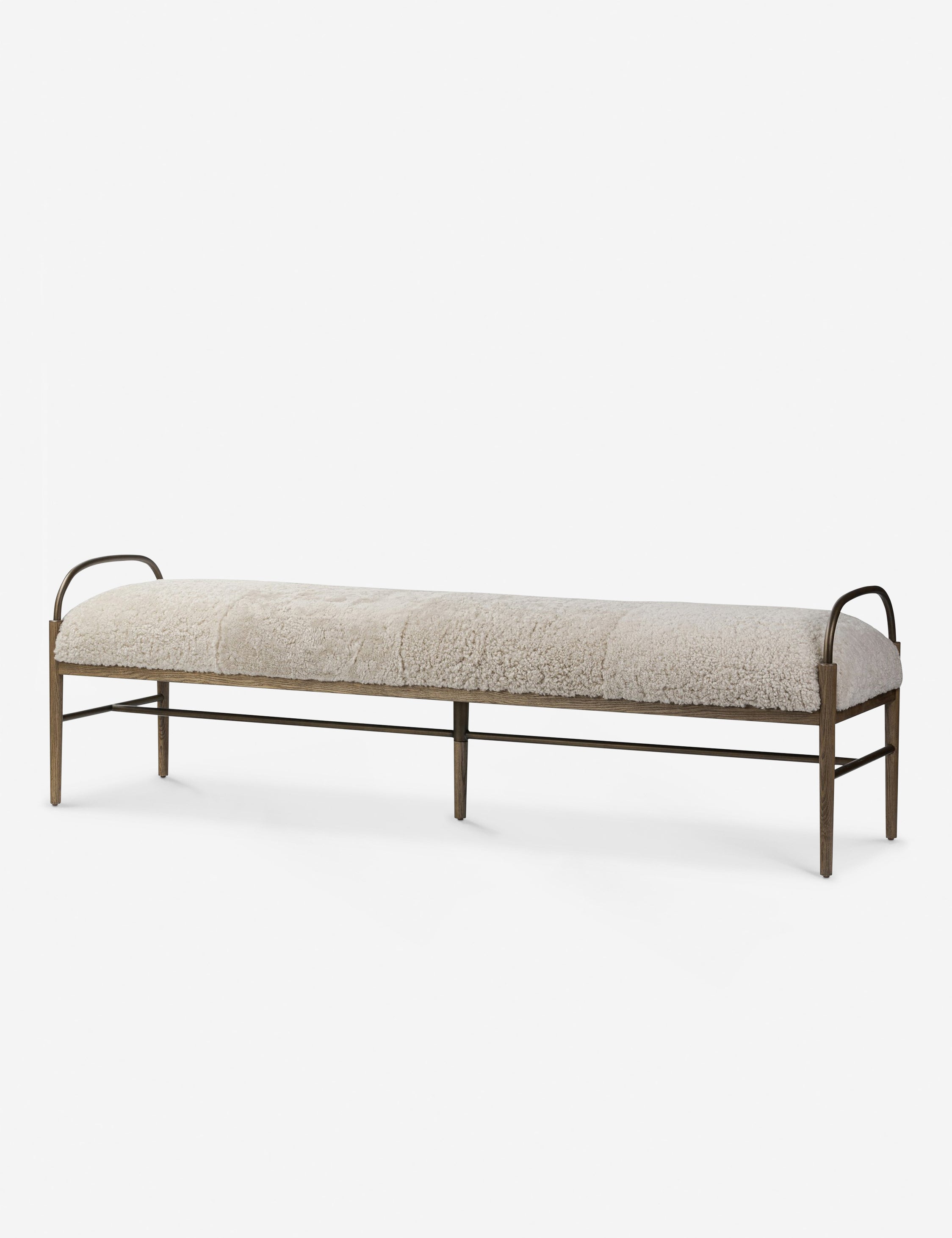 Demi Bench by Amber Lewis x Four Hands