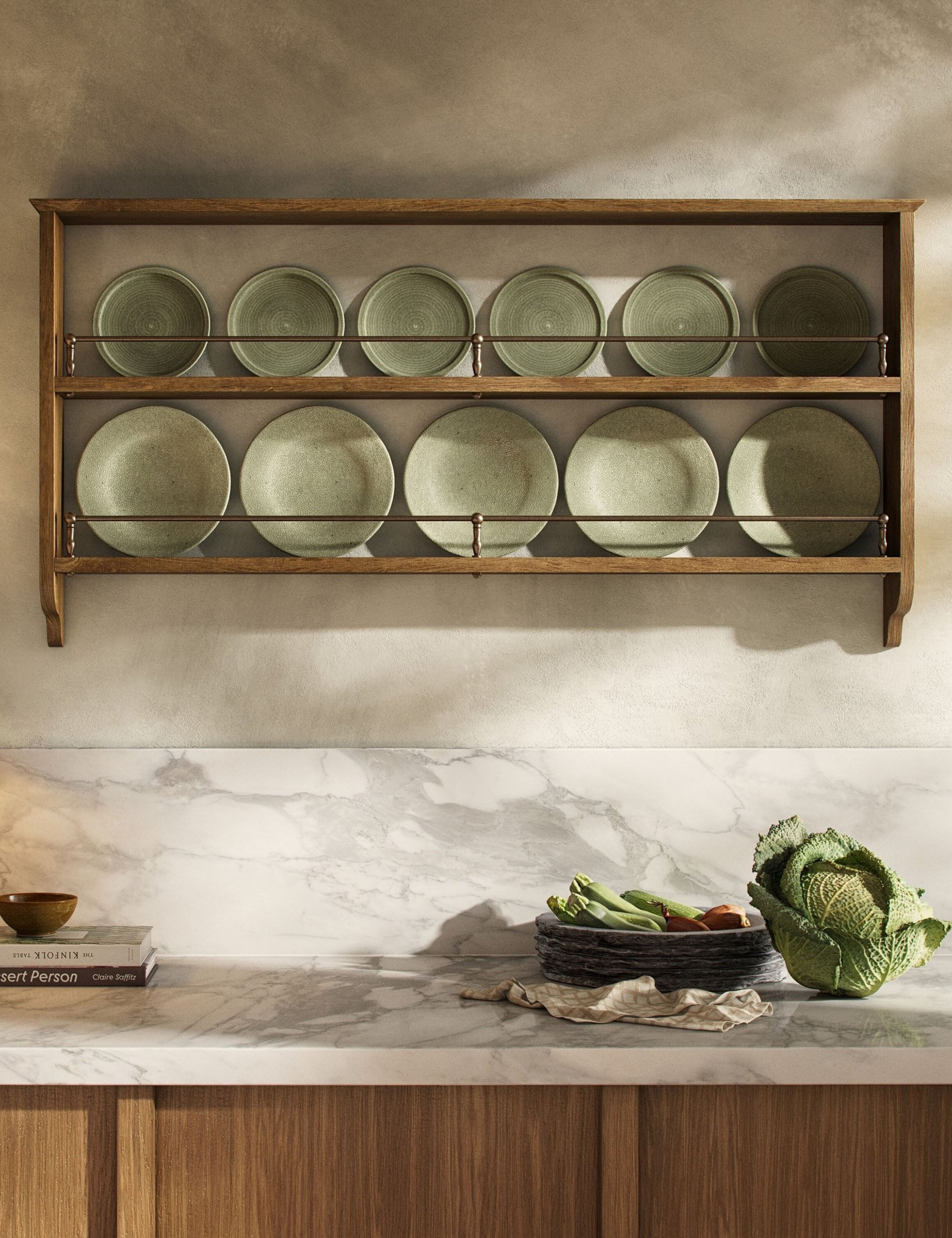 Faria Plate Rack by Amber Lewis x Four Hands