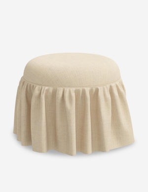 Leary Skirted Ottoman