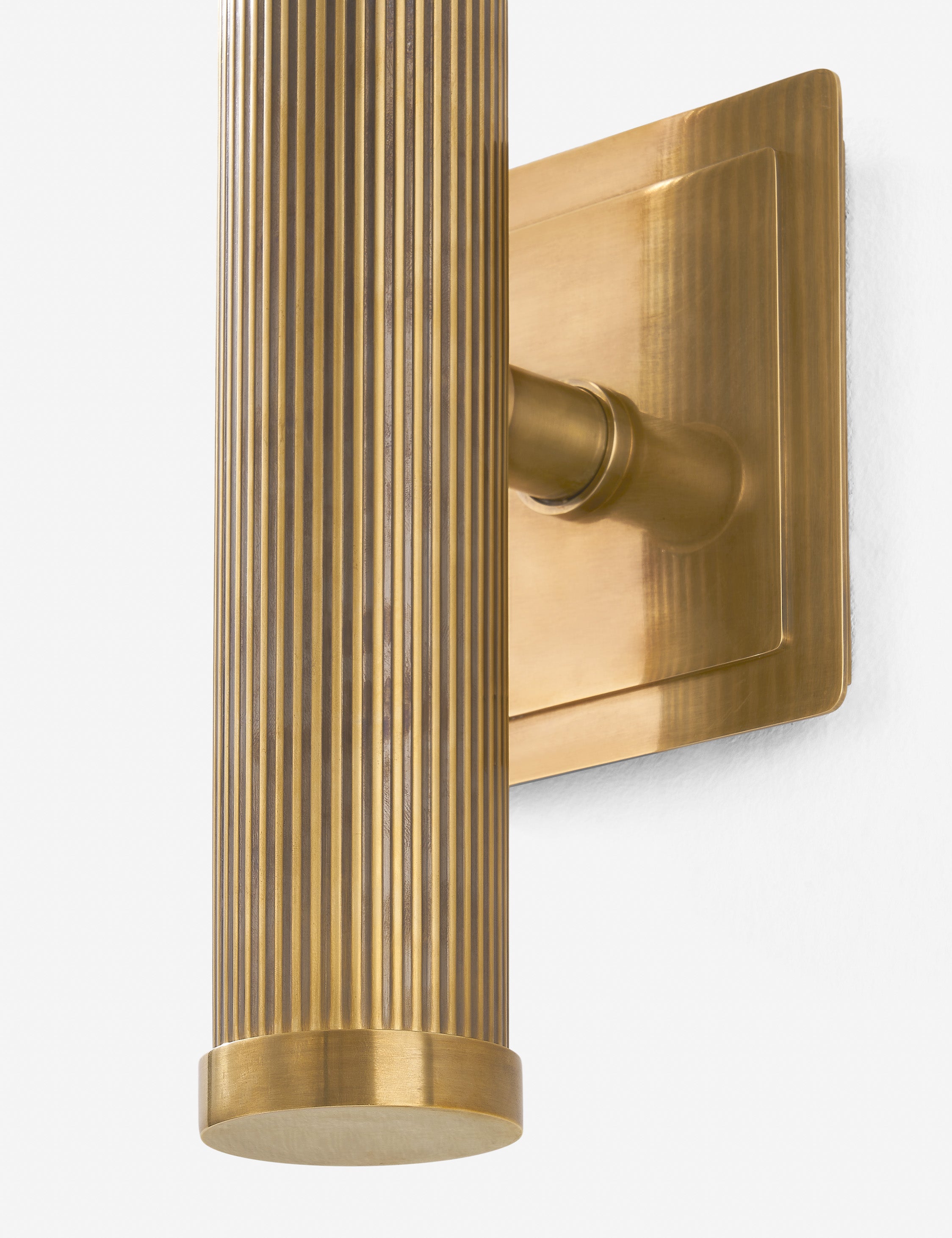 Logi Modern Brass Sconce