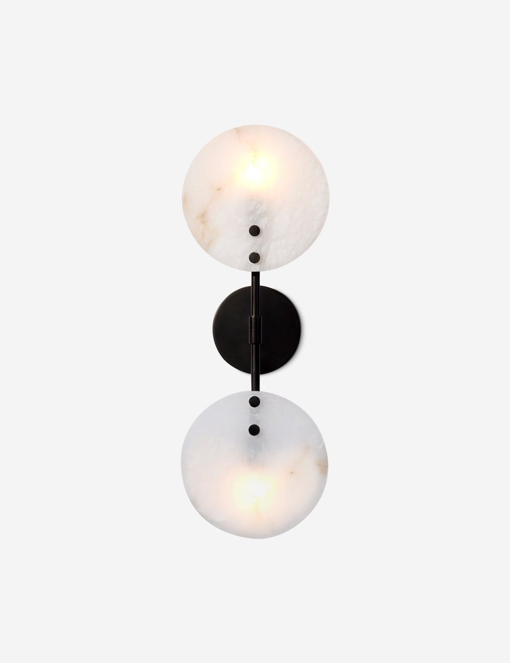 Sundby Alabaster Disc Sconce