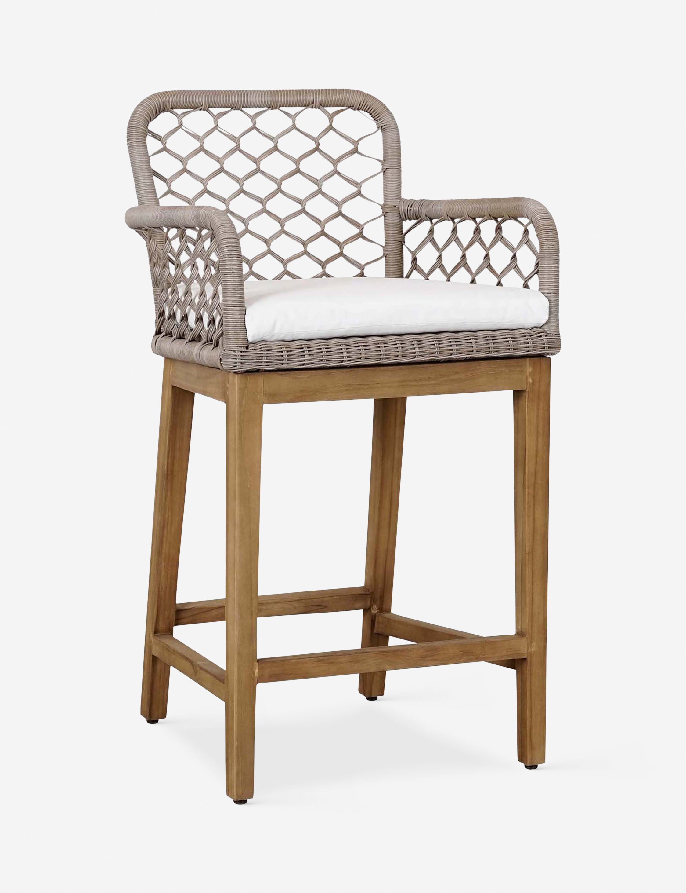 Katina Wicker Indoor / Outdoor Counter Stool