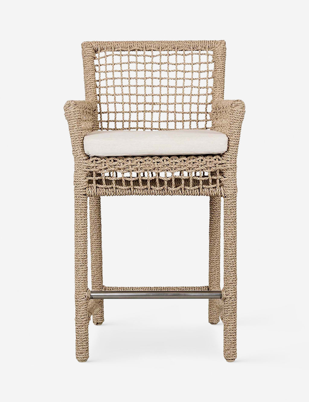 Beverly Wicker Indoor / Outdoor Counter Stool