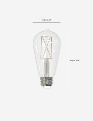 ST18 LED Filament Bulb (Set of 2)
