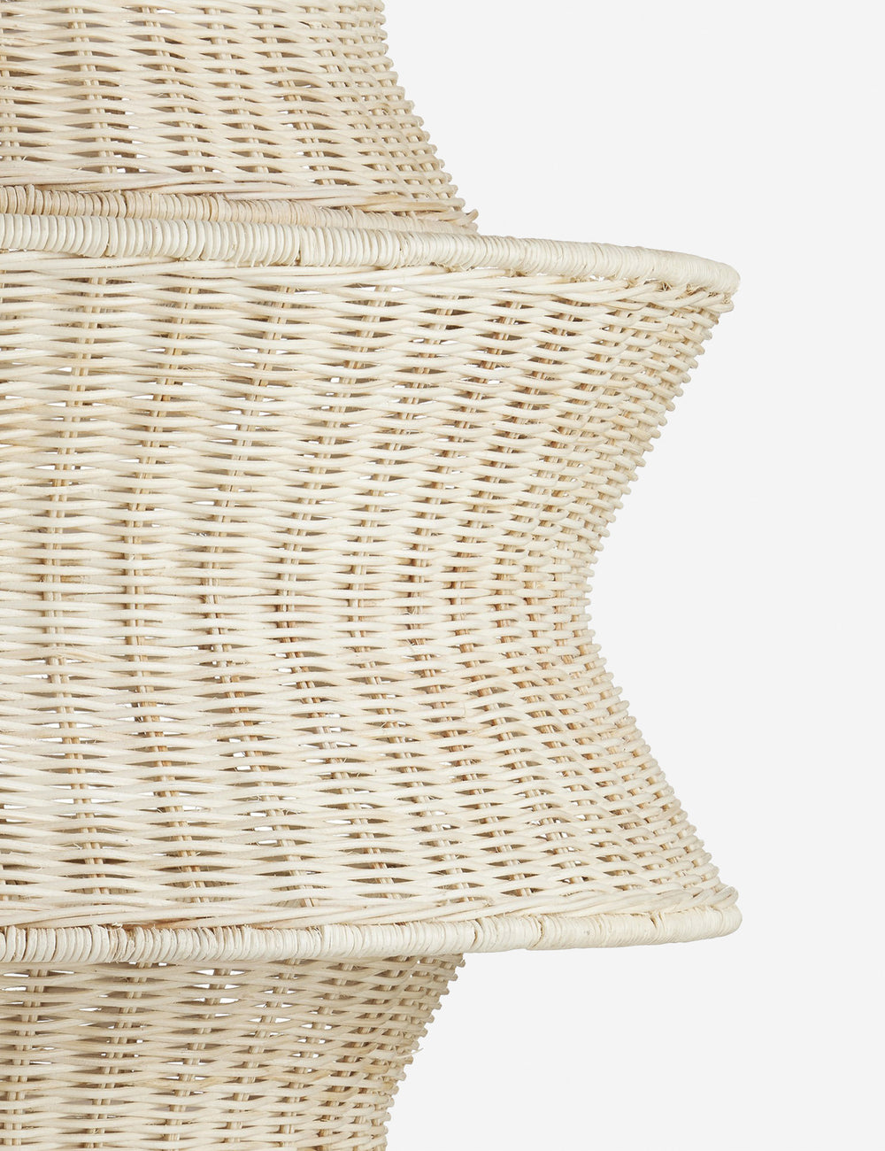 Ettie Woven Wicker Chandelier