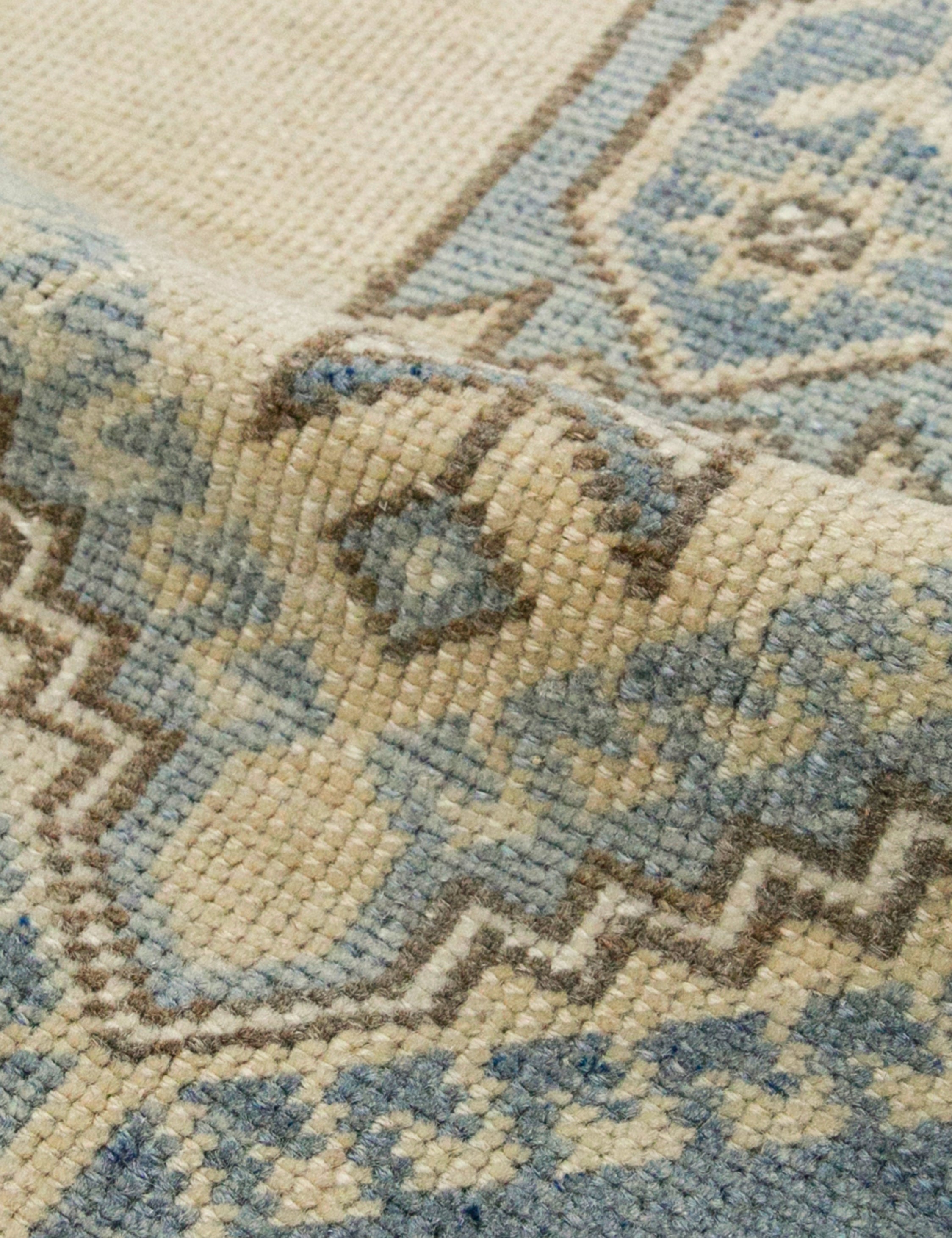 Vintage Turkish Hand-Knotted Wool Rug No. 357, 3'11" x 6'5"