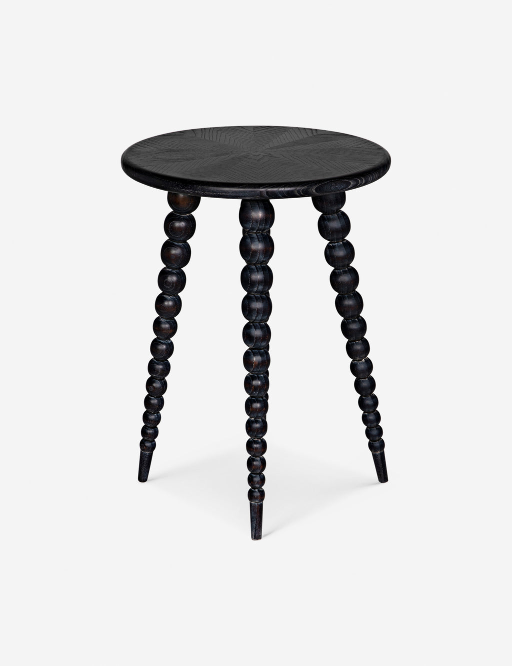 Russo Round Beaded Side Table
