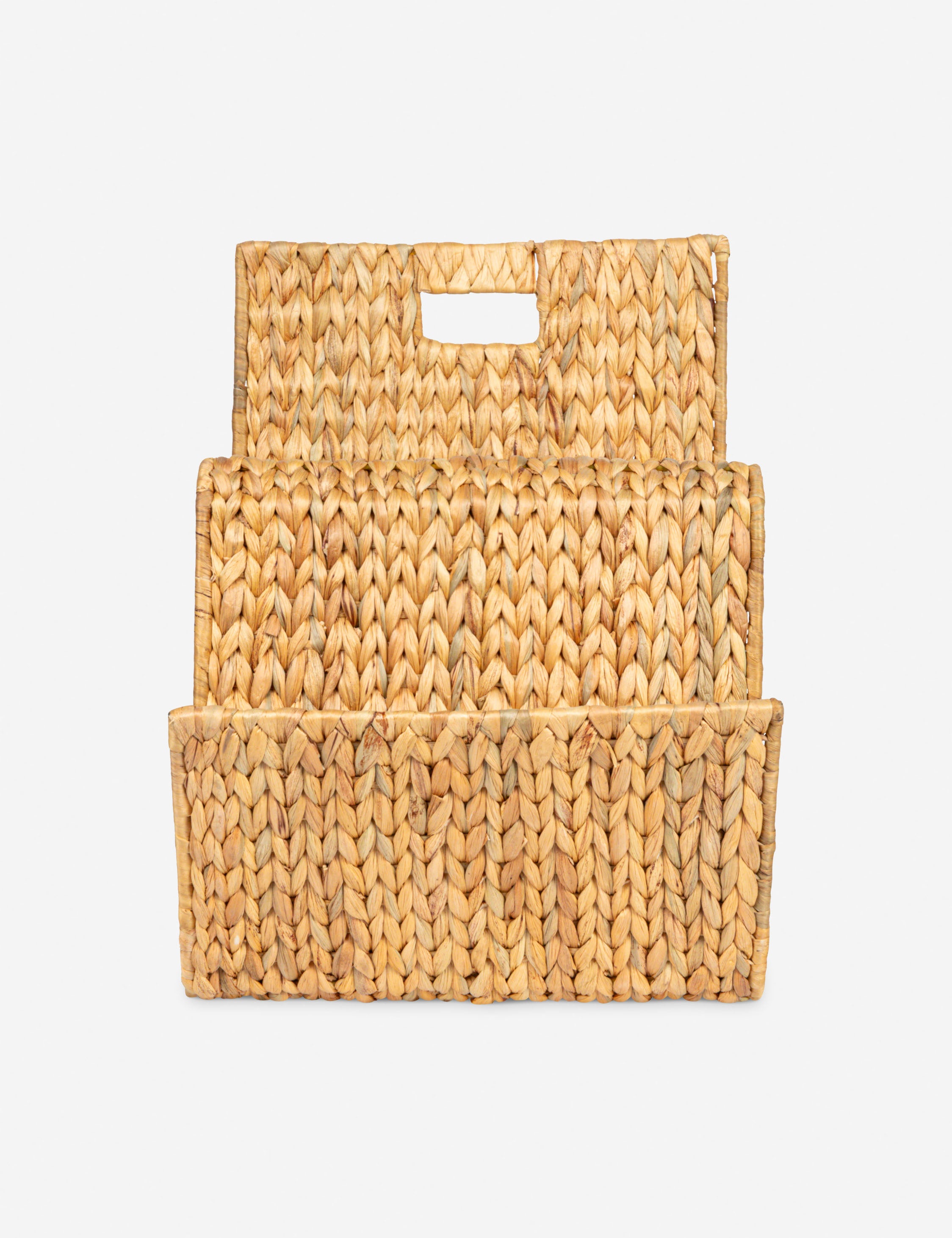 Curry Woven Magazine Rack