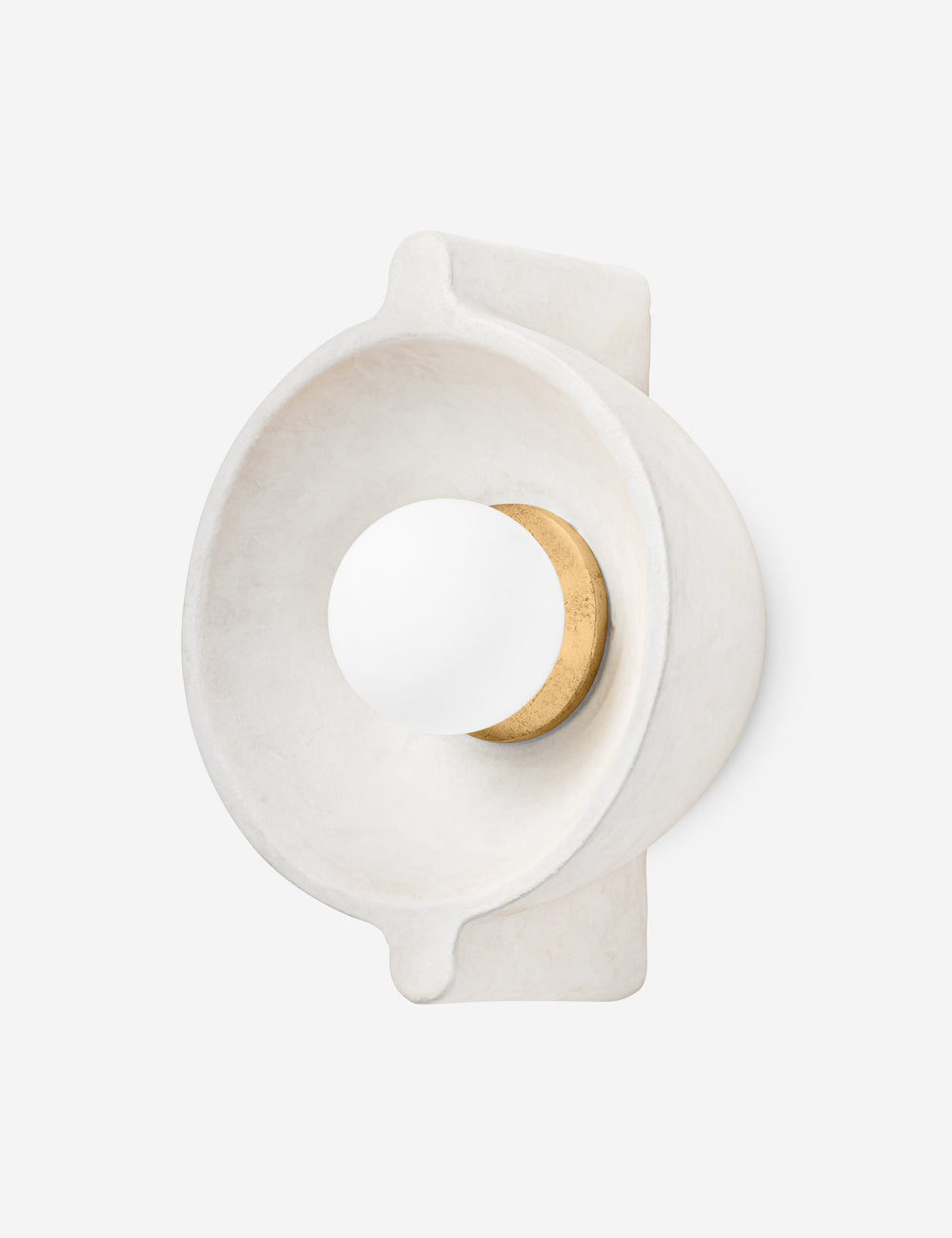 Covey Textured Ceramic Sconce