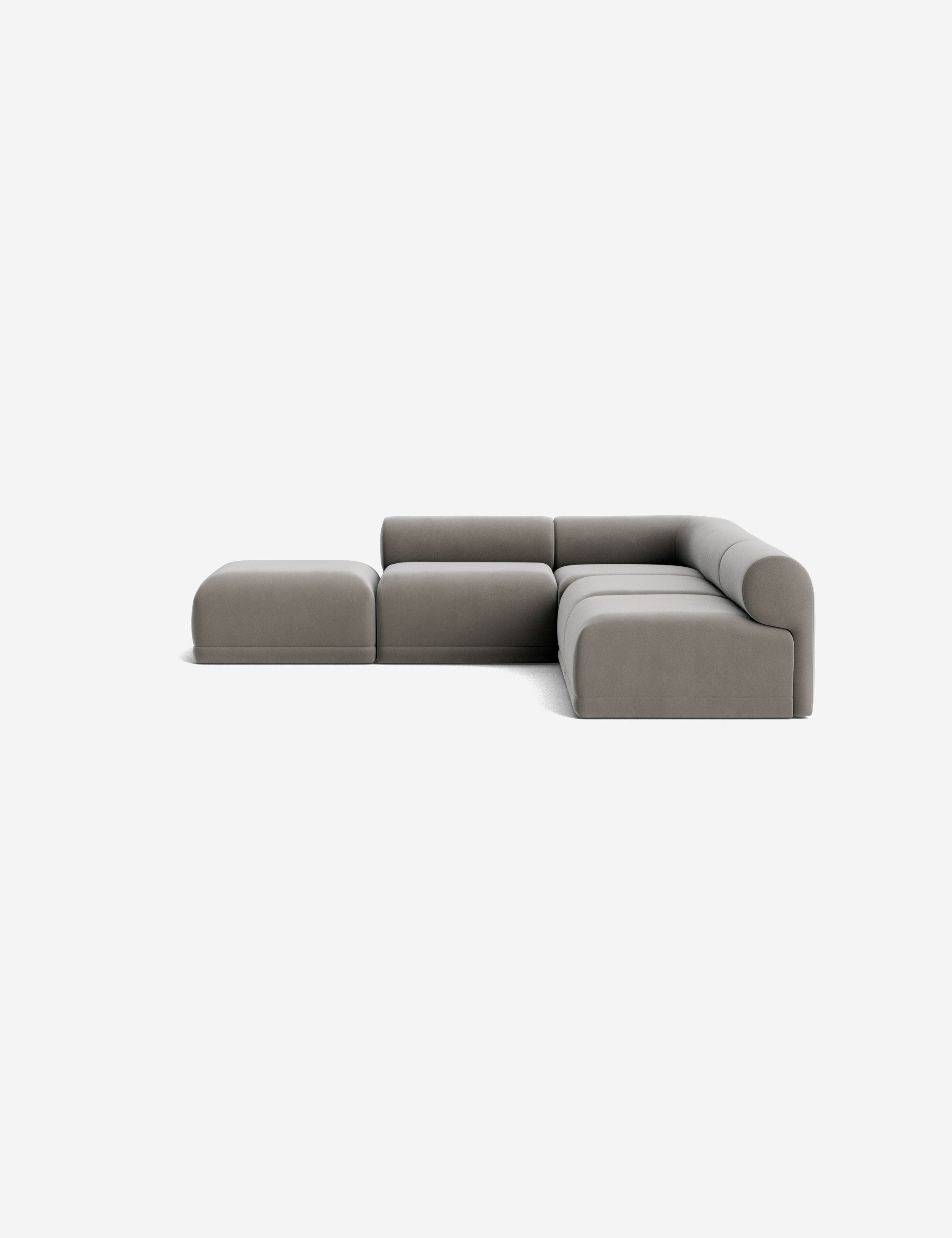 Carson Sectional Sofa with Ottoman
