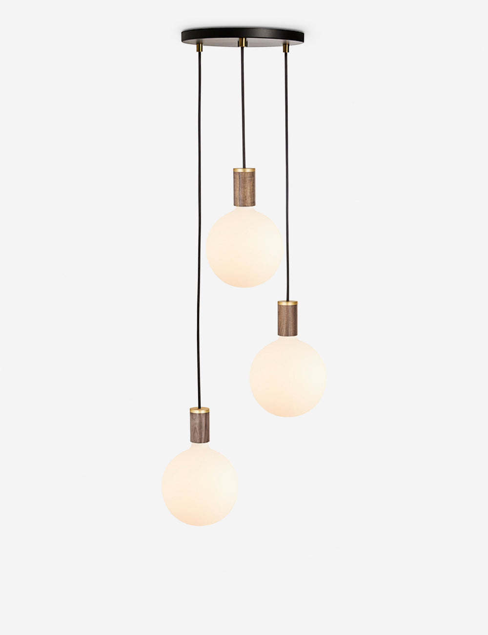 Triple Pendant Light with Sphere IV by Tala