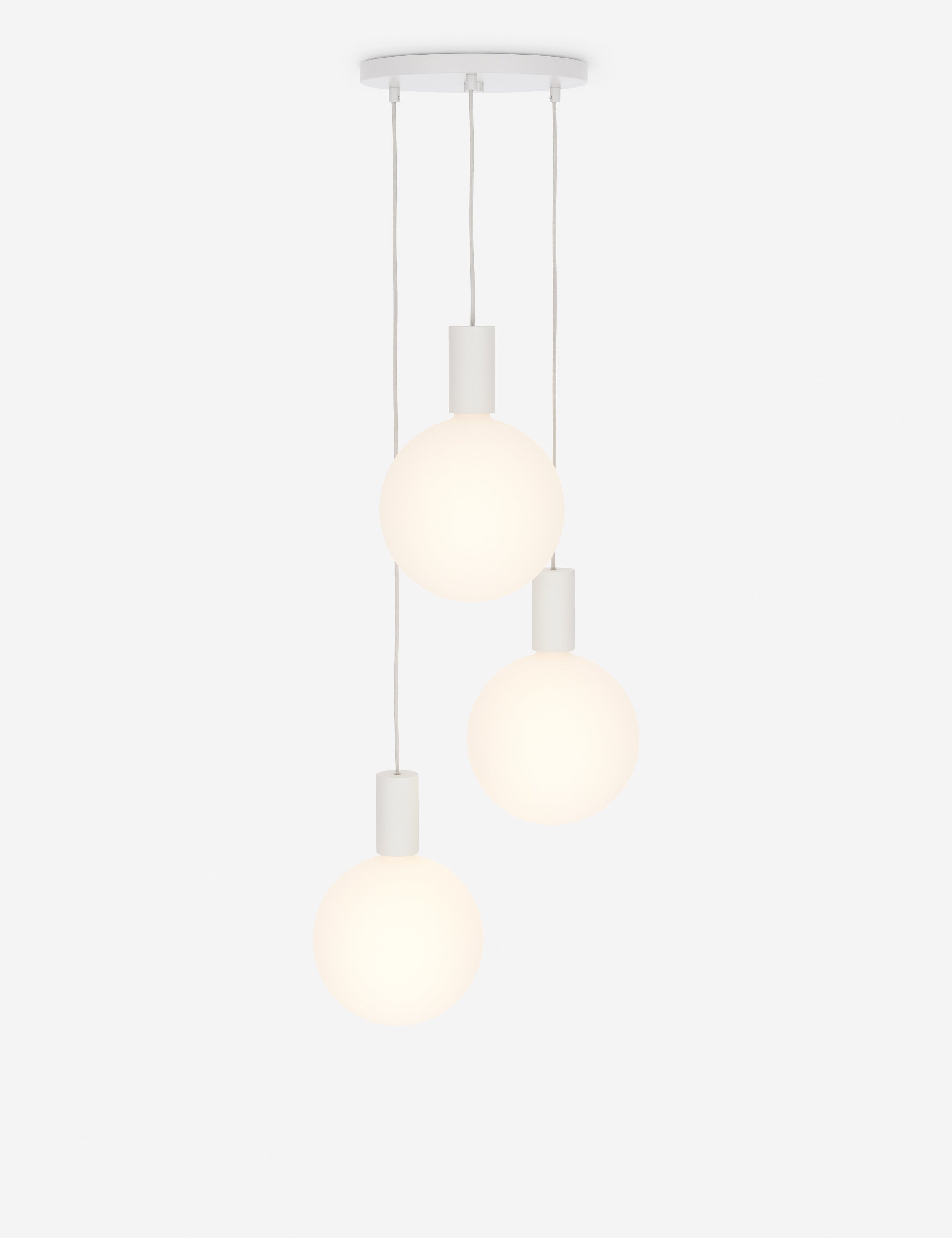 Alumina Triple Pendant Light by Tala