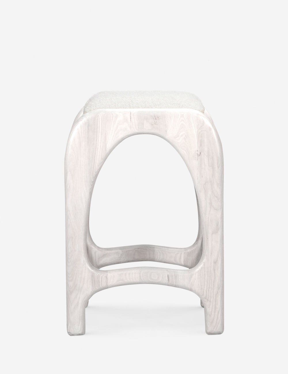 Ashford Modern Wood Upholstered Counter Stool