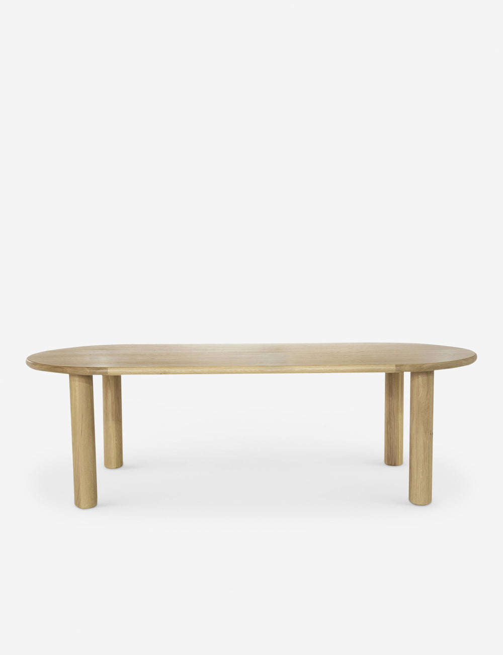 Dever Oval Oak Dining Table