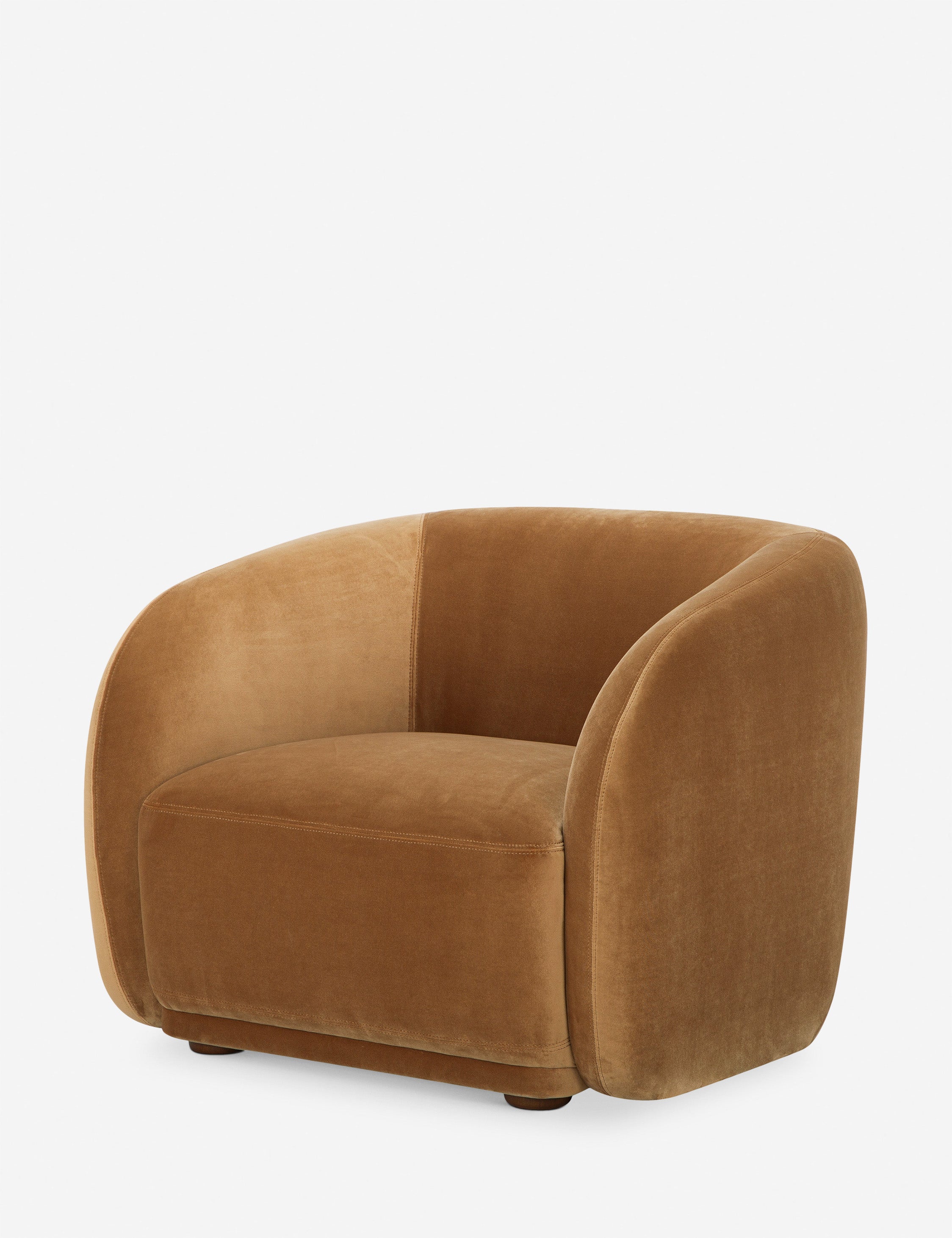 Maas Faux Mohair Accent Chair