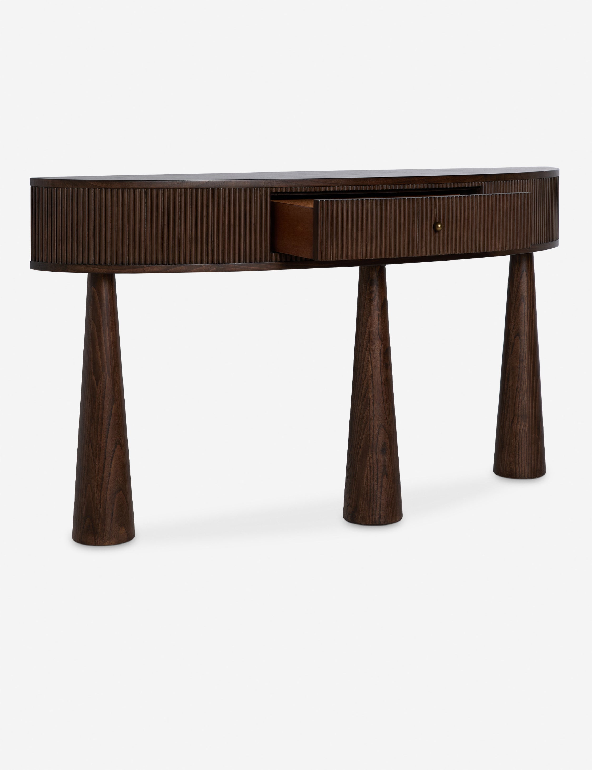 Fletcher Fluted Console Table