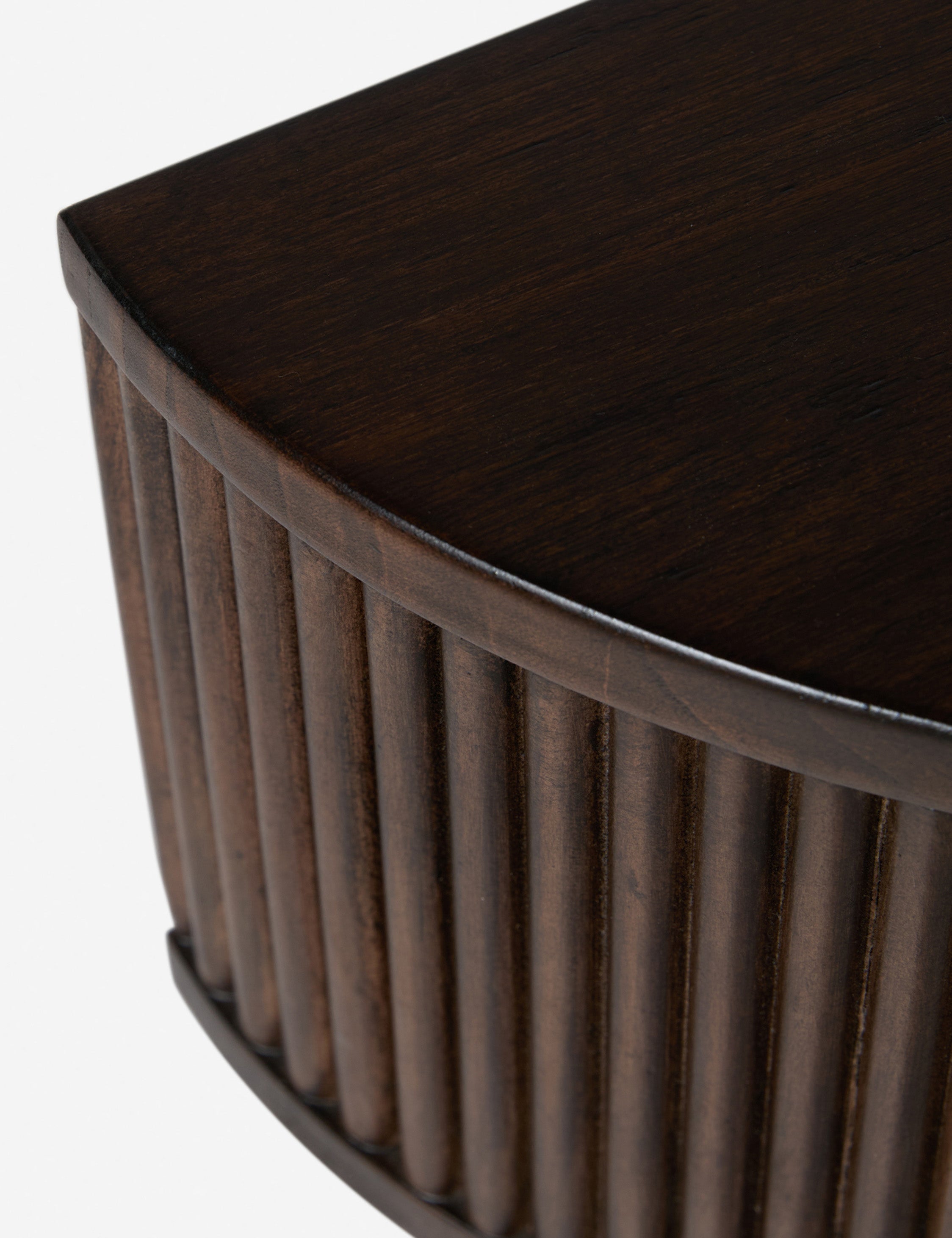 Fletcher Fluted Console Table