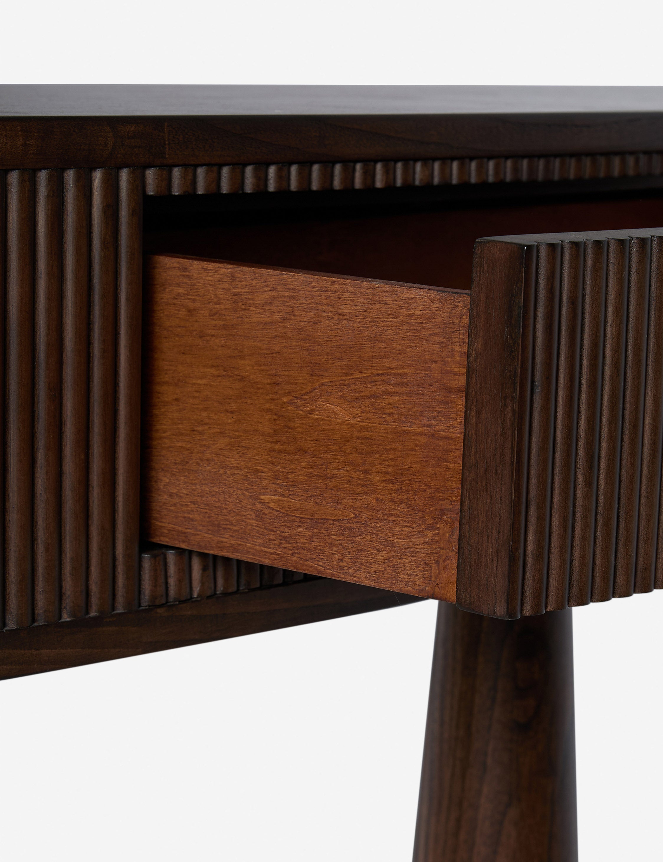 Fletcher Fluted Console Table