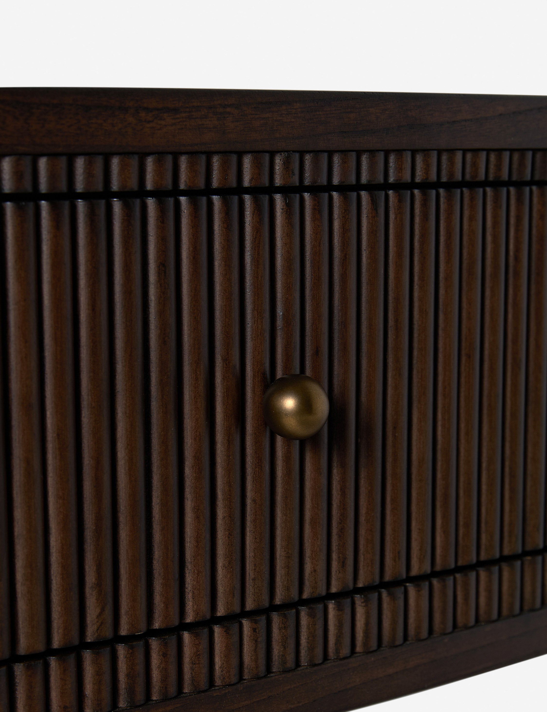 Fletcher Fluted Console Table