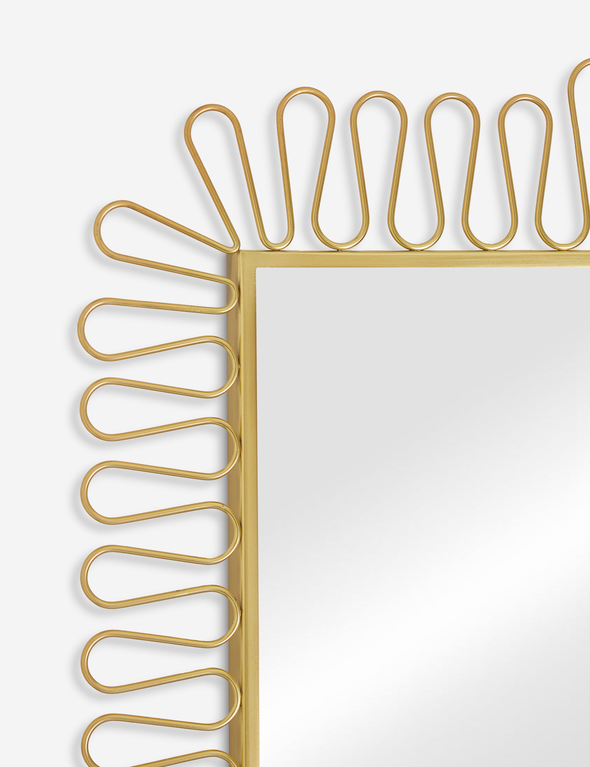 Freesia Wire Frame Mirror