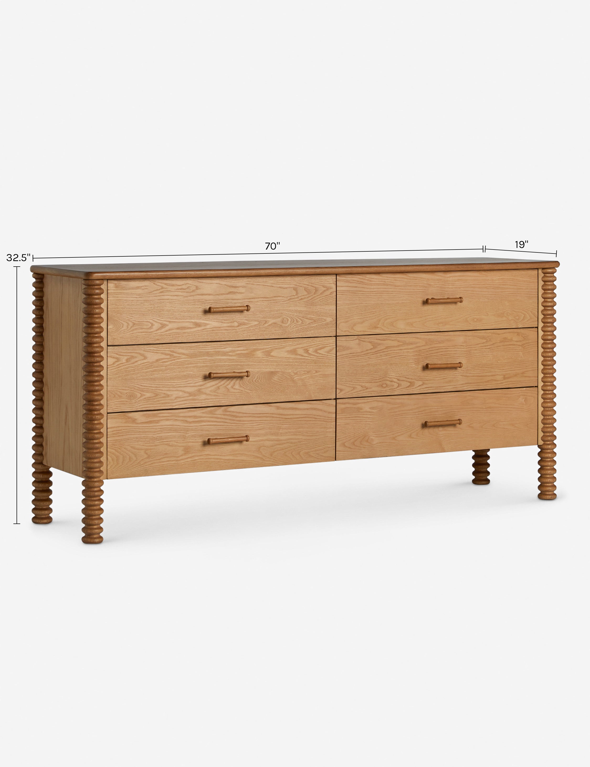 Simson Six-Drawer Dresser