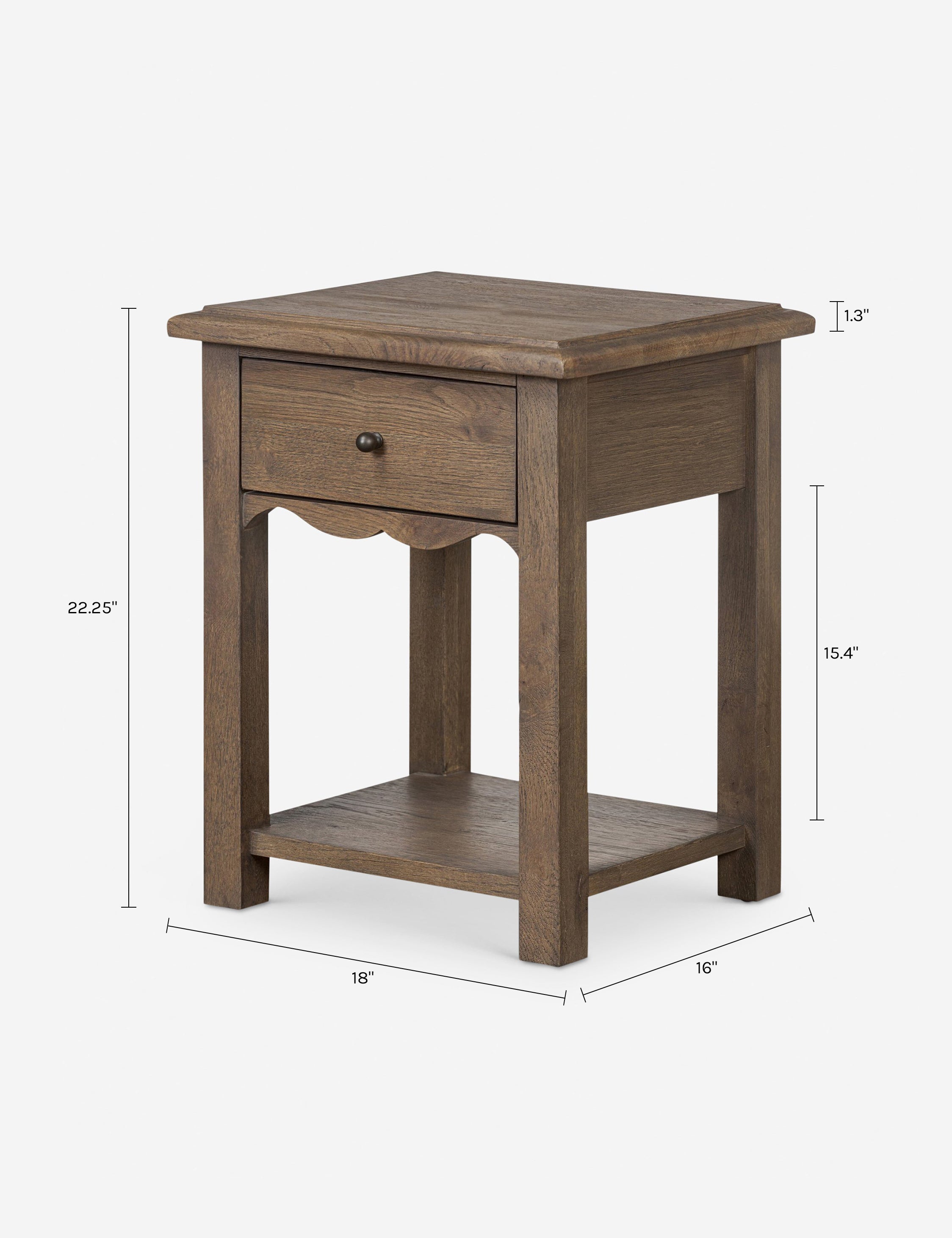 Bayla Side Table by Amber Lewis x Four Hands