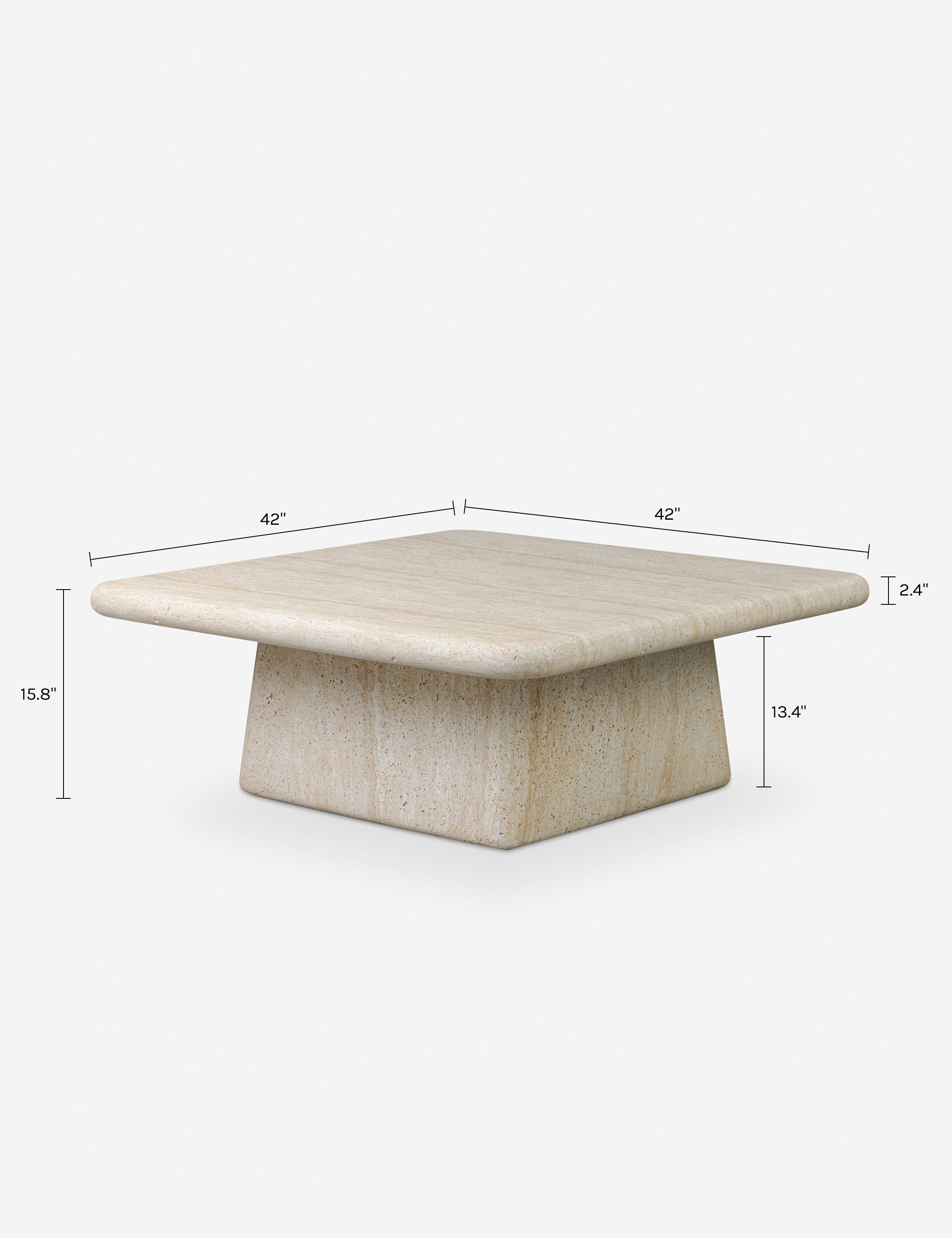 Dema Indoor / Outdoor Square Coffee Table