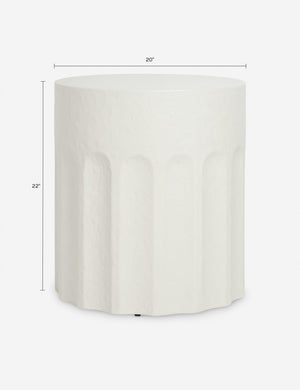 Doric Side Table by Sarah Sherman Samuel