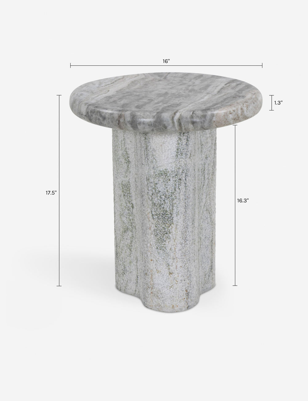 Waylie Small Round Side Table by Amber Lewis x Four Hands