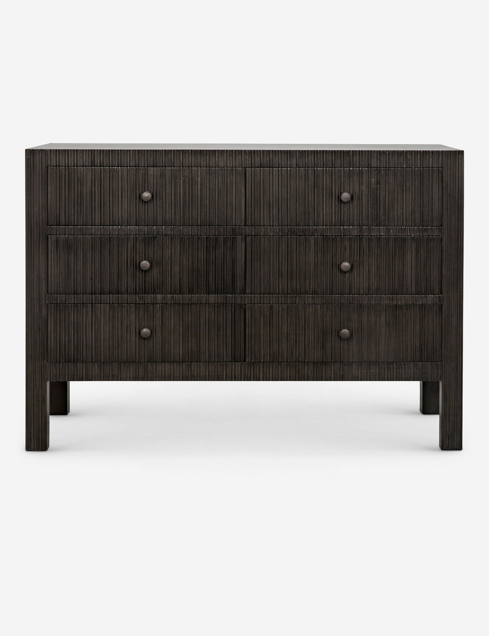 Bellinger Fluted 6-Drawer Dresser