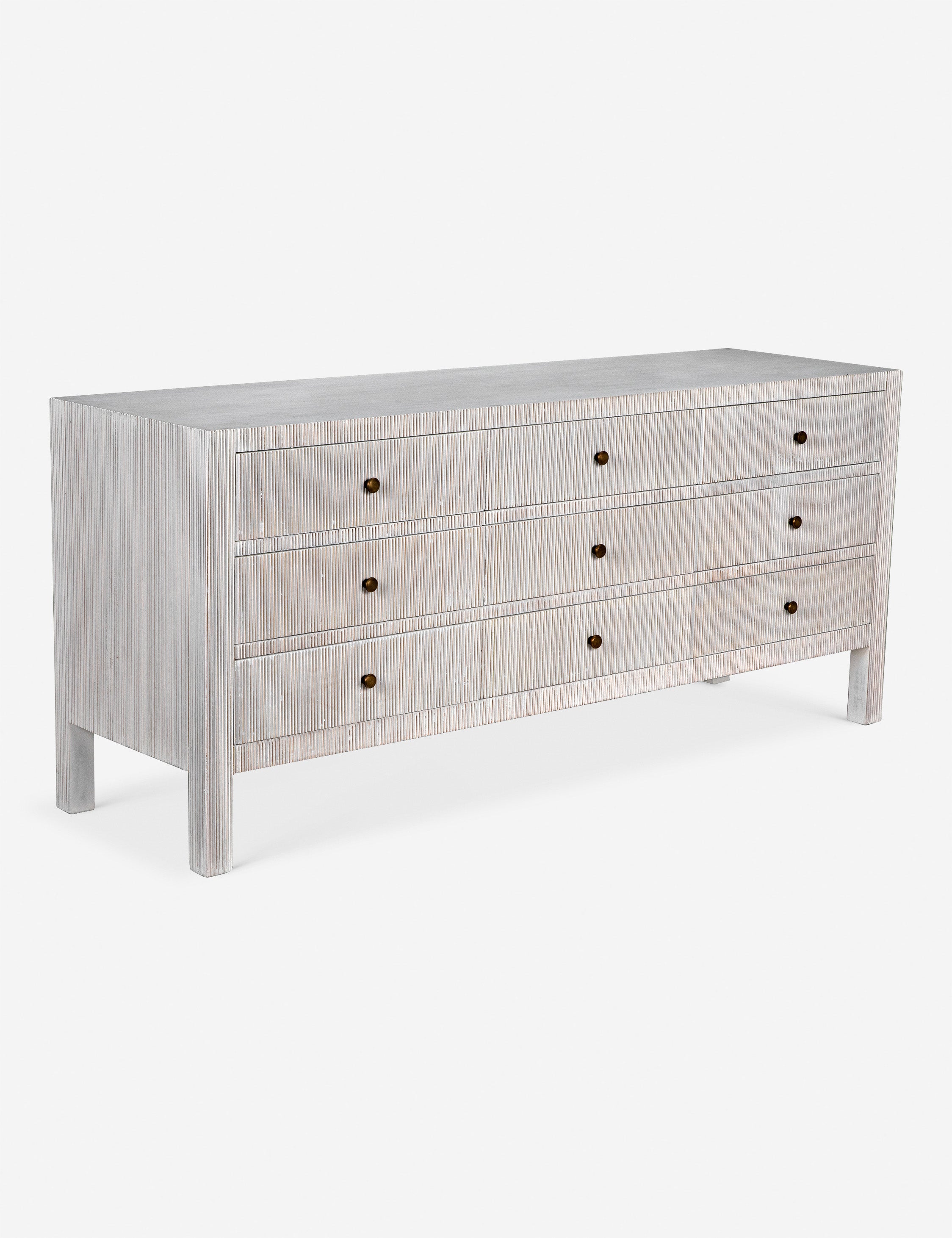 Bellinger Fluted 9-Drawer Dresser
