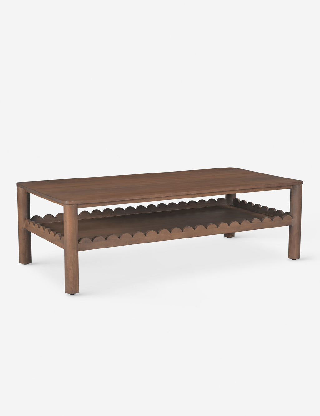 Samantha Rectangular Shelf Coffee Table